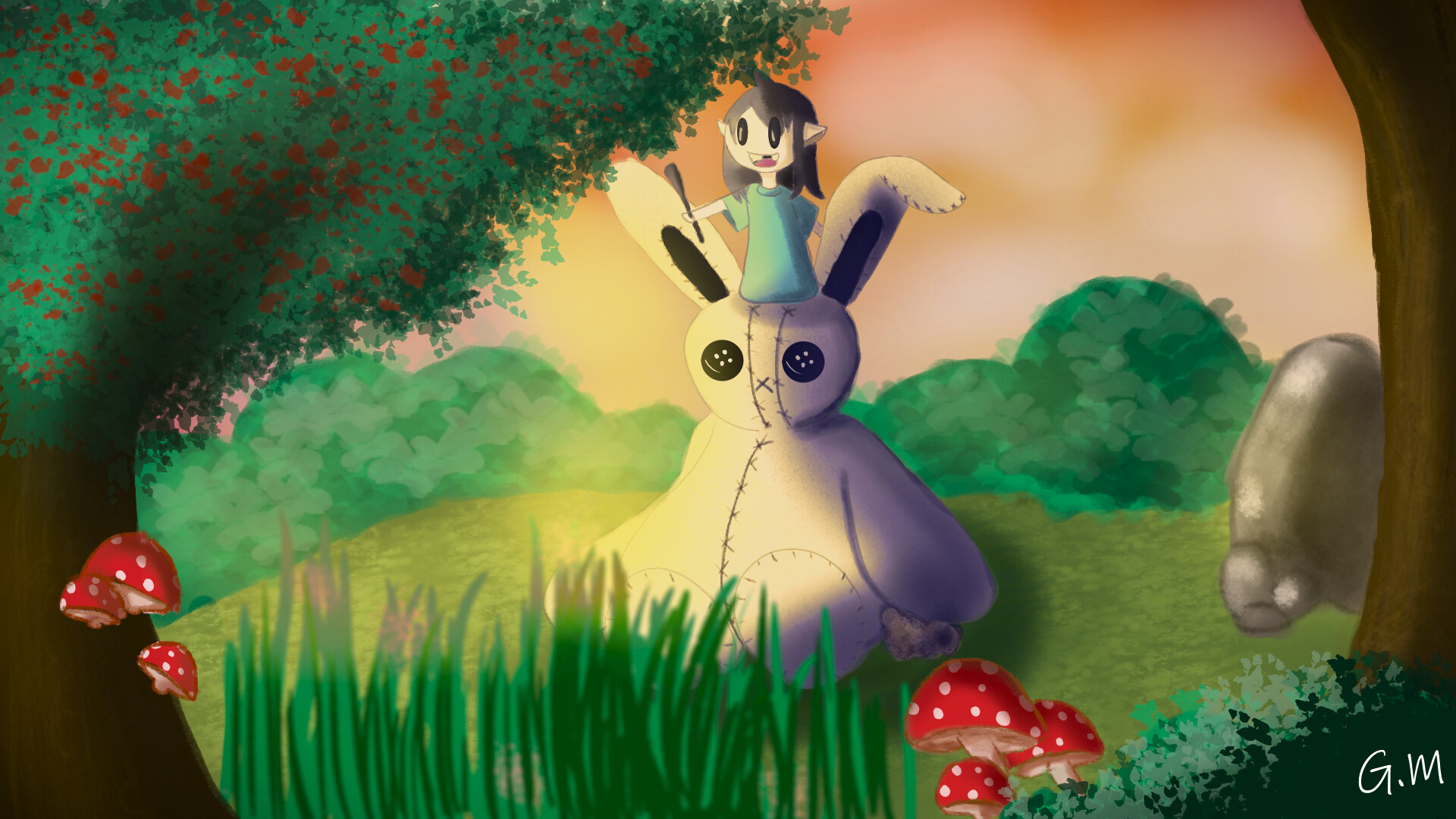 ArtStation - Urso amigo