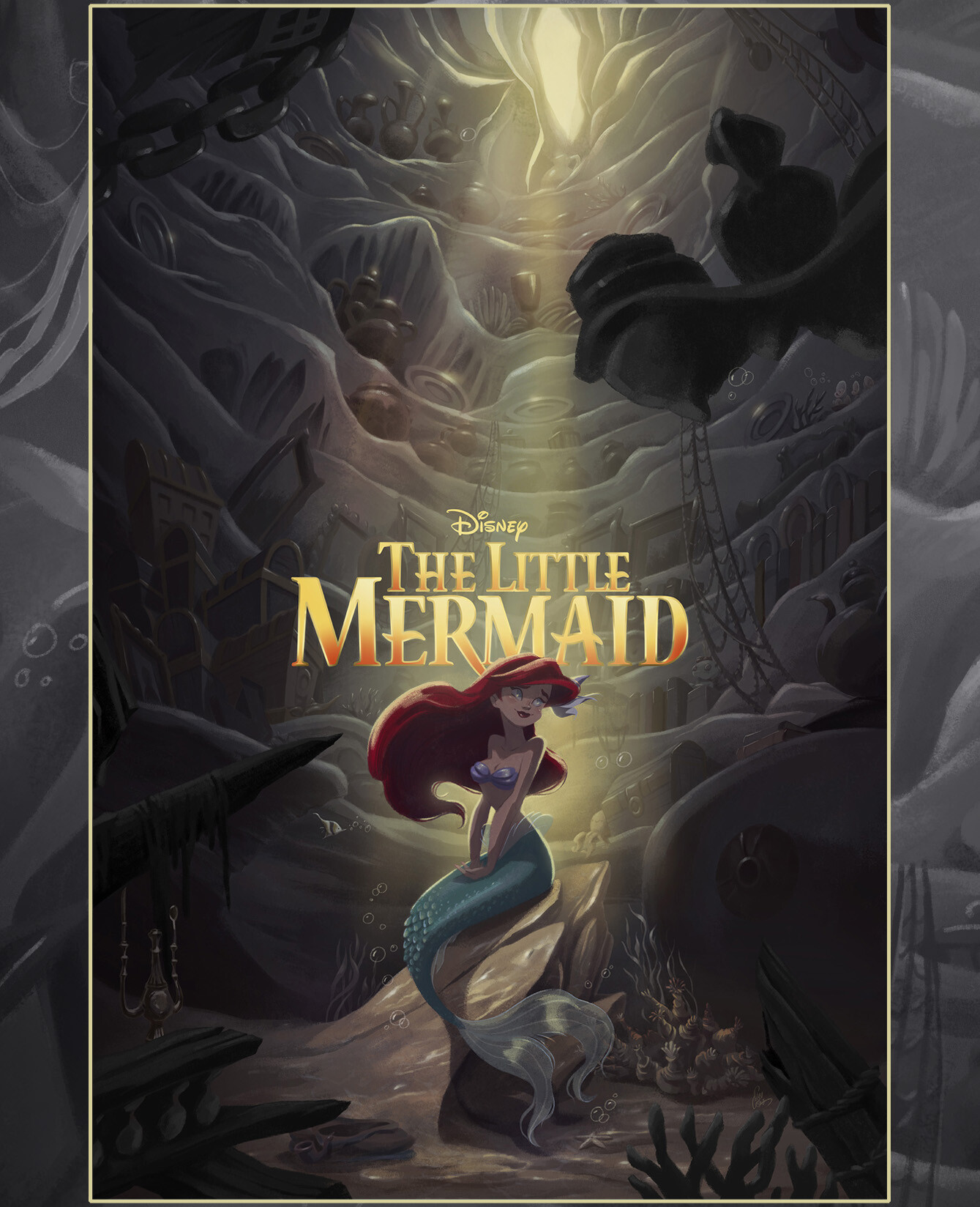Disney Movie Poster The Little Mermaid