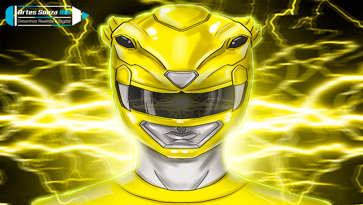 ArtStation - POWER RANGER AMARELO