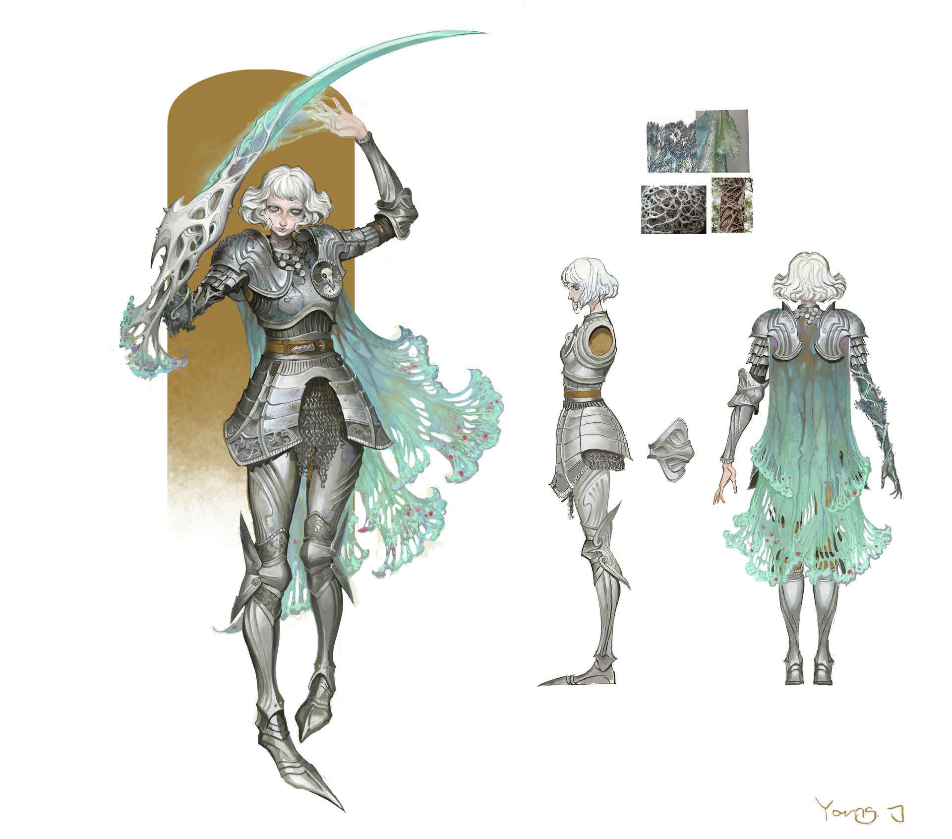 The infected captain Knight by Yang J : r/ImaginaryKnights