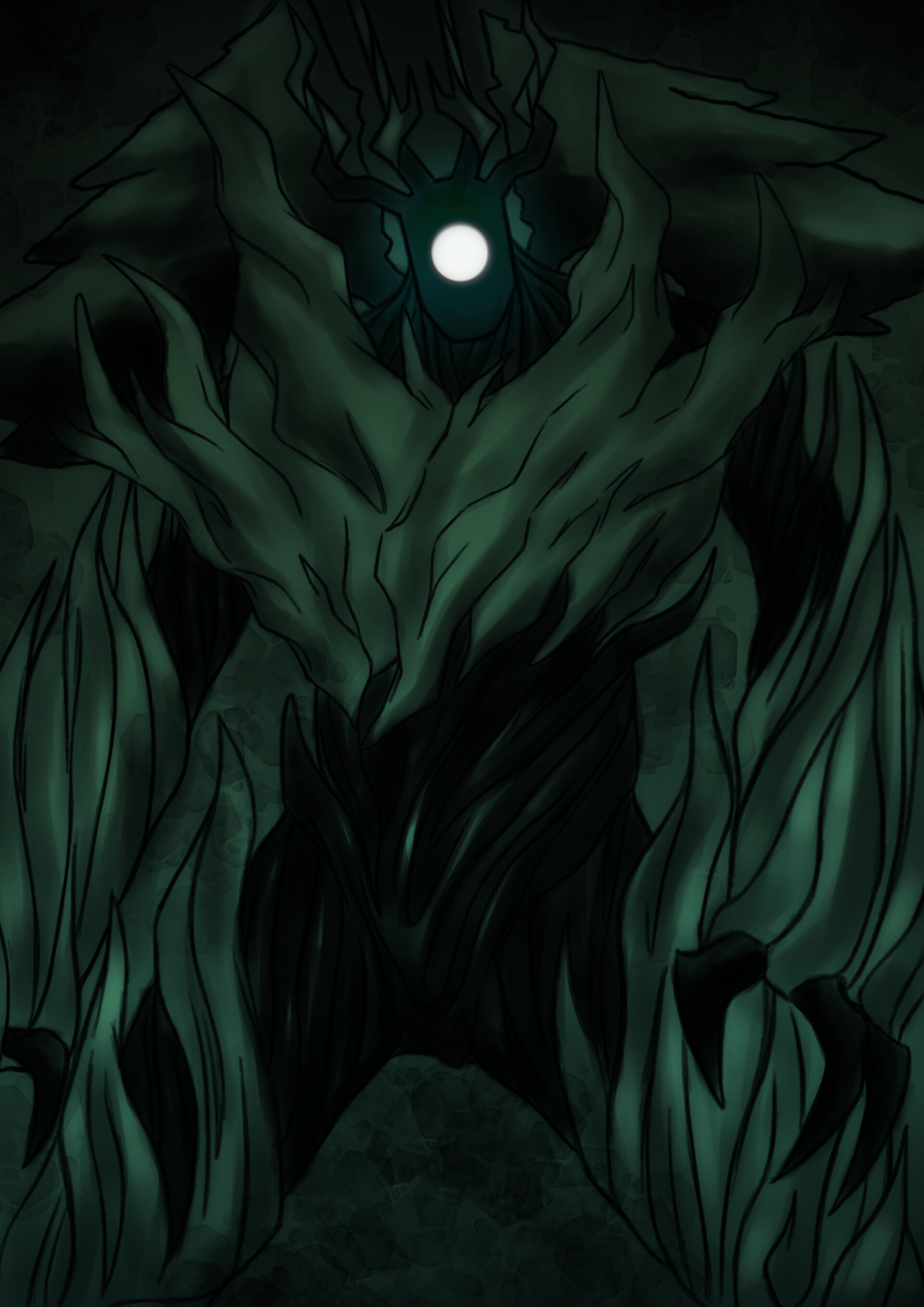 ArtStation - EVIL TREE SPIRIT CHARACTER DESIGN