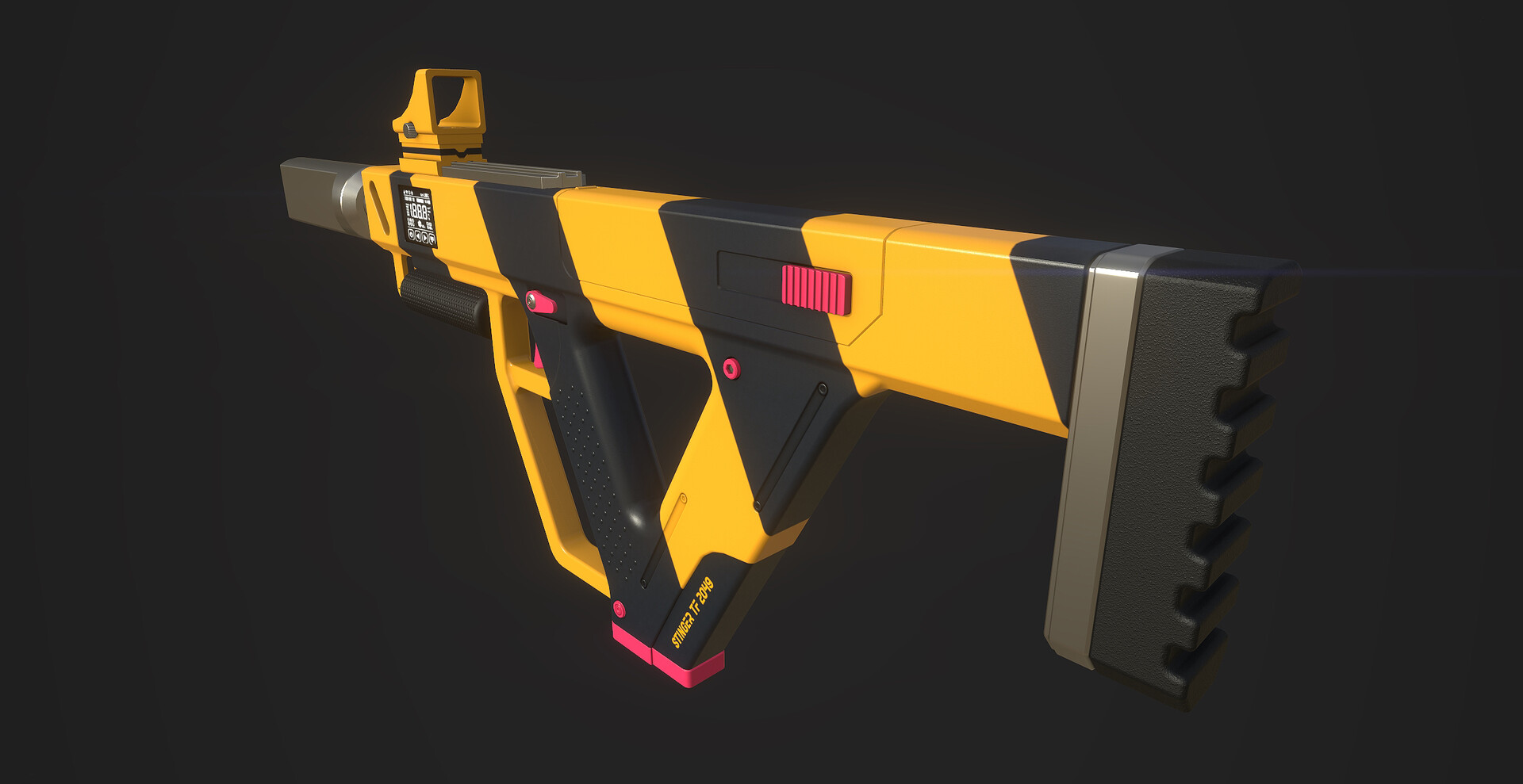 Thomas Pasieka - Stinger - High Powered Futuristic Flechette Gun