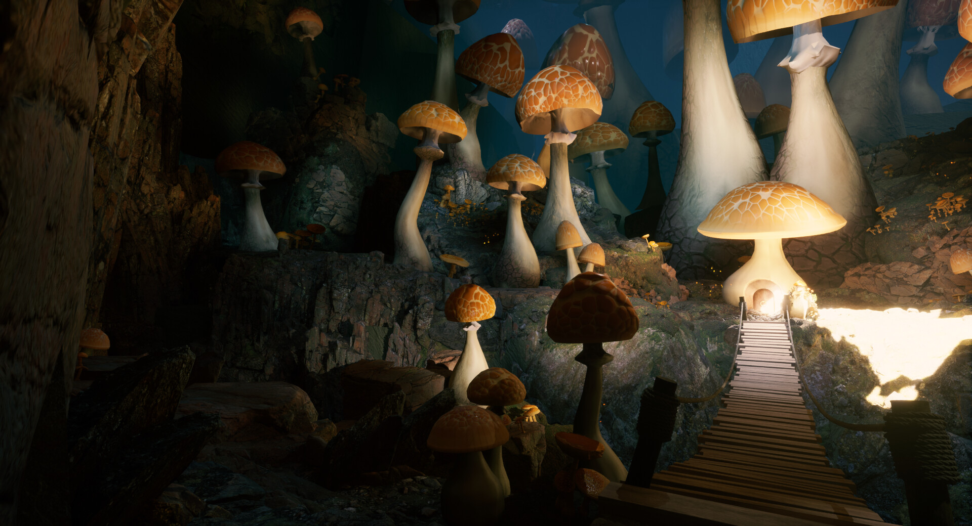 Cesanne Nooy van der Kolff - Mushroom Cavern [Env]