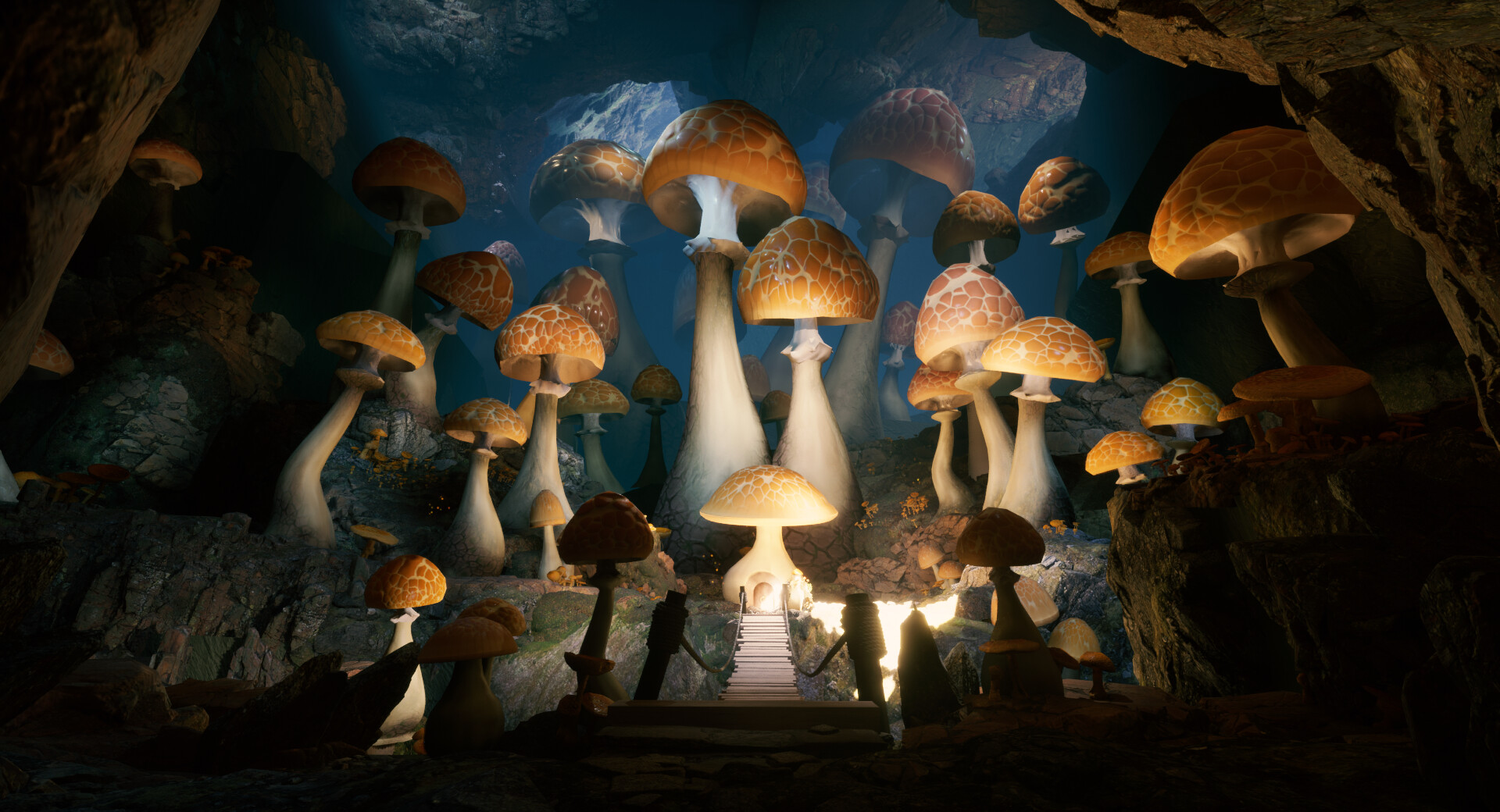 Cesanne Nooy van der Kolff - Mushroom Cavern [Env]