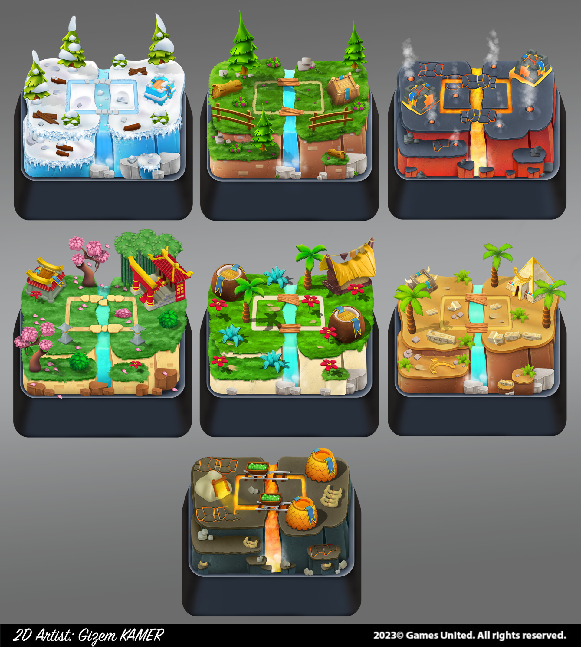 ArtStation - Mini Maps!