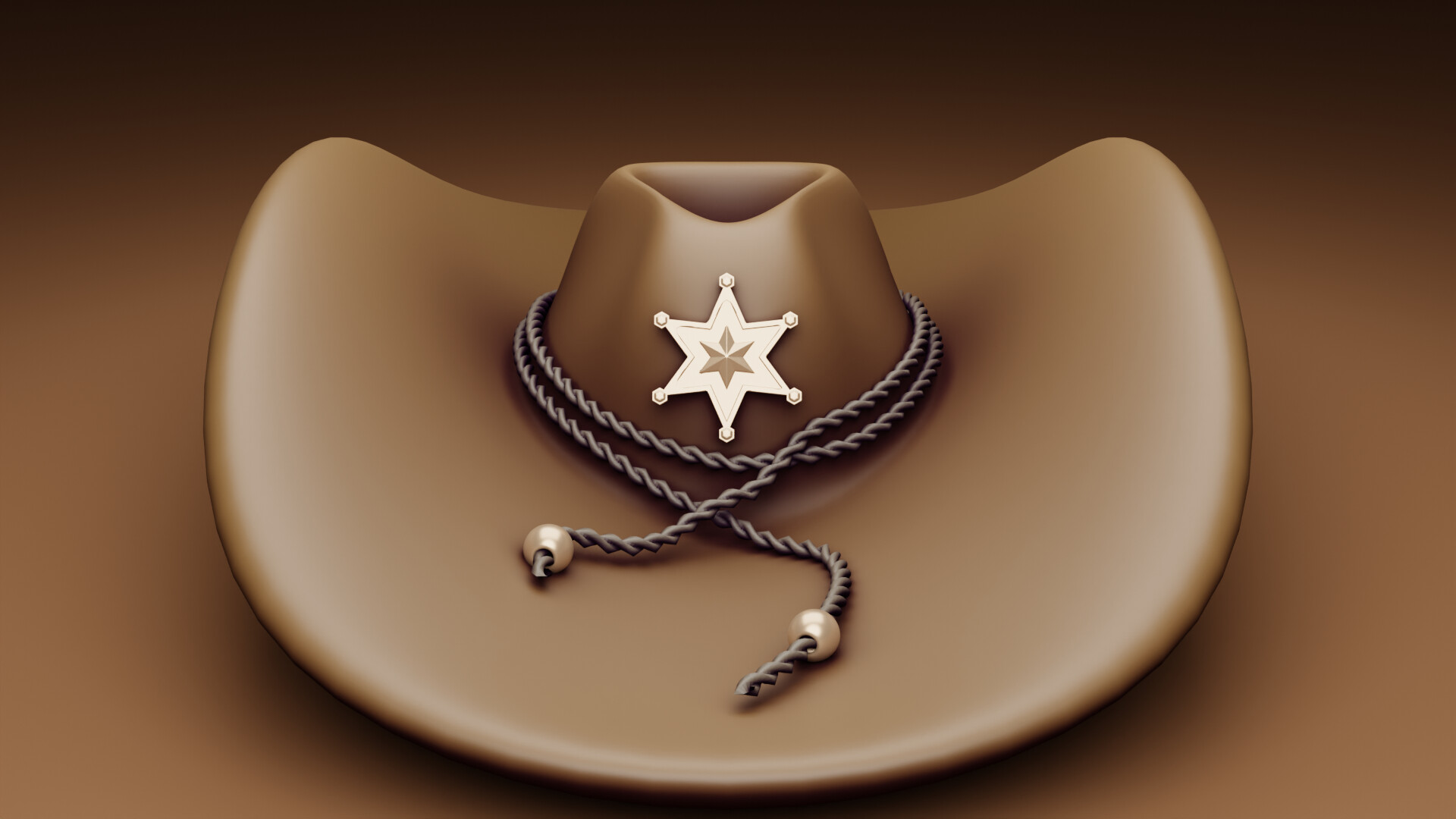 ArtStation - Sheriff Hat - Western