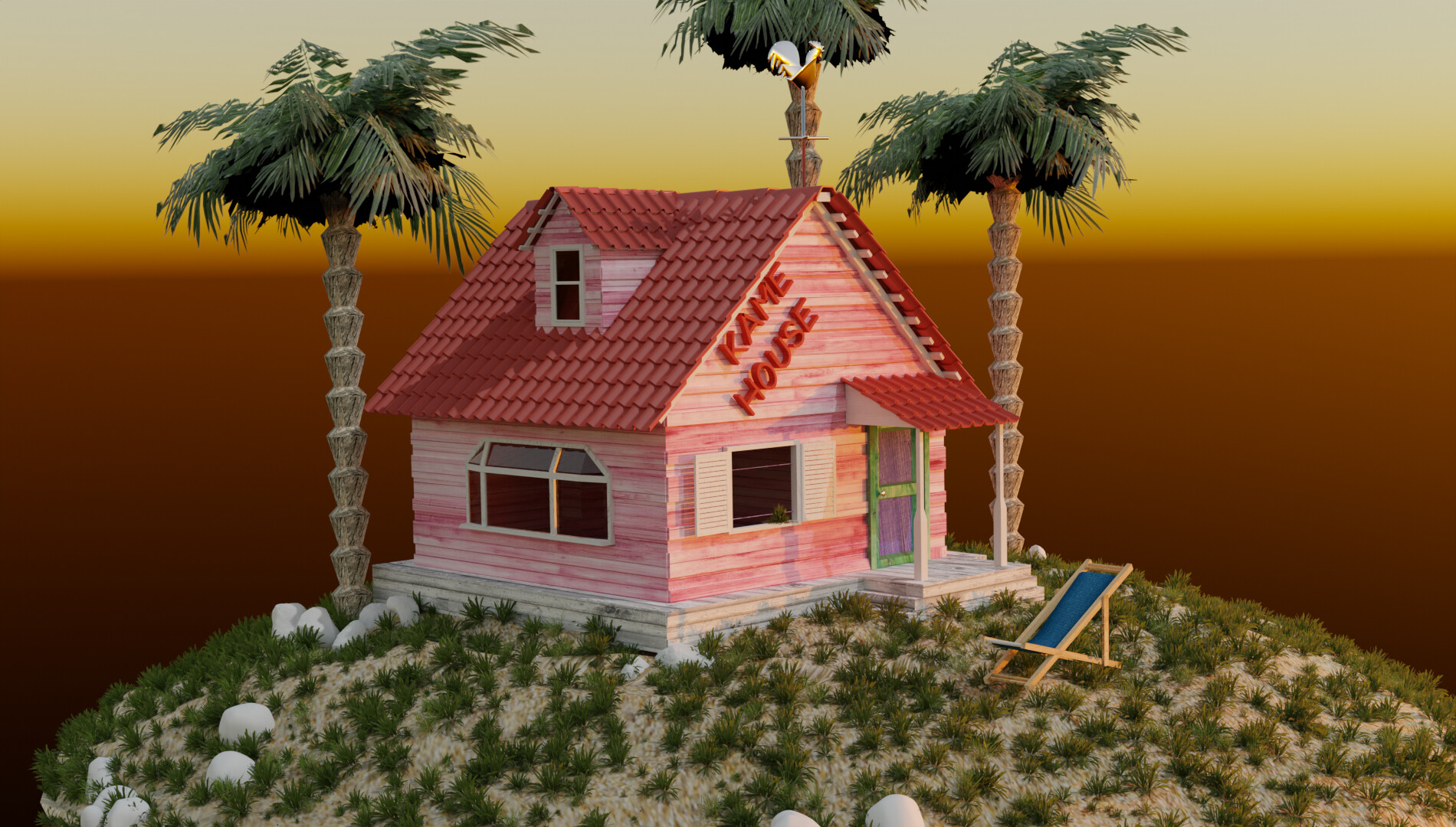 ArtStation - Kame house