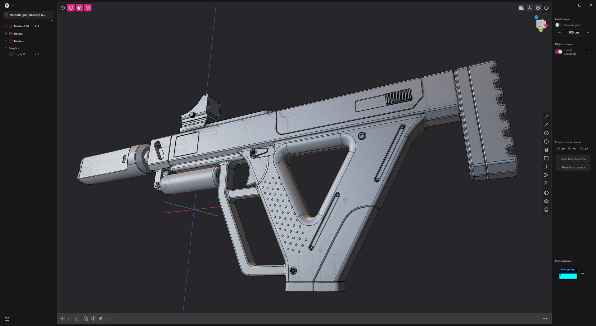 Thomas Pasieka - Stinger - High Powered Futuristic Flechette Gun