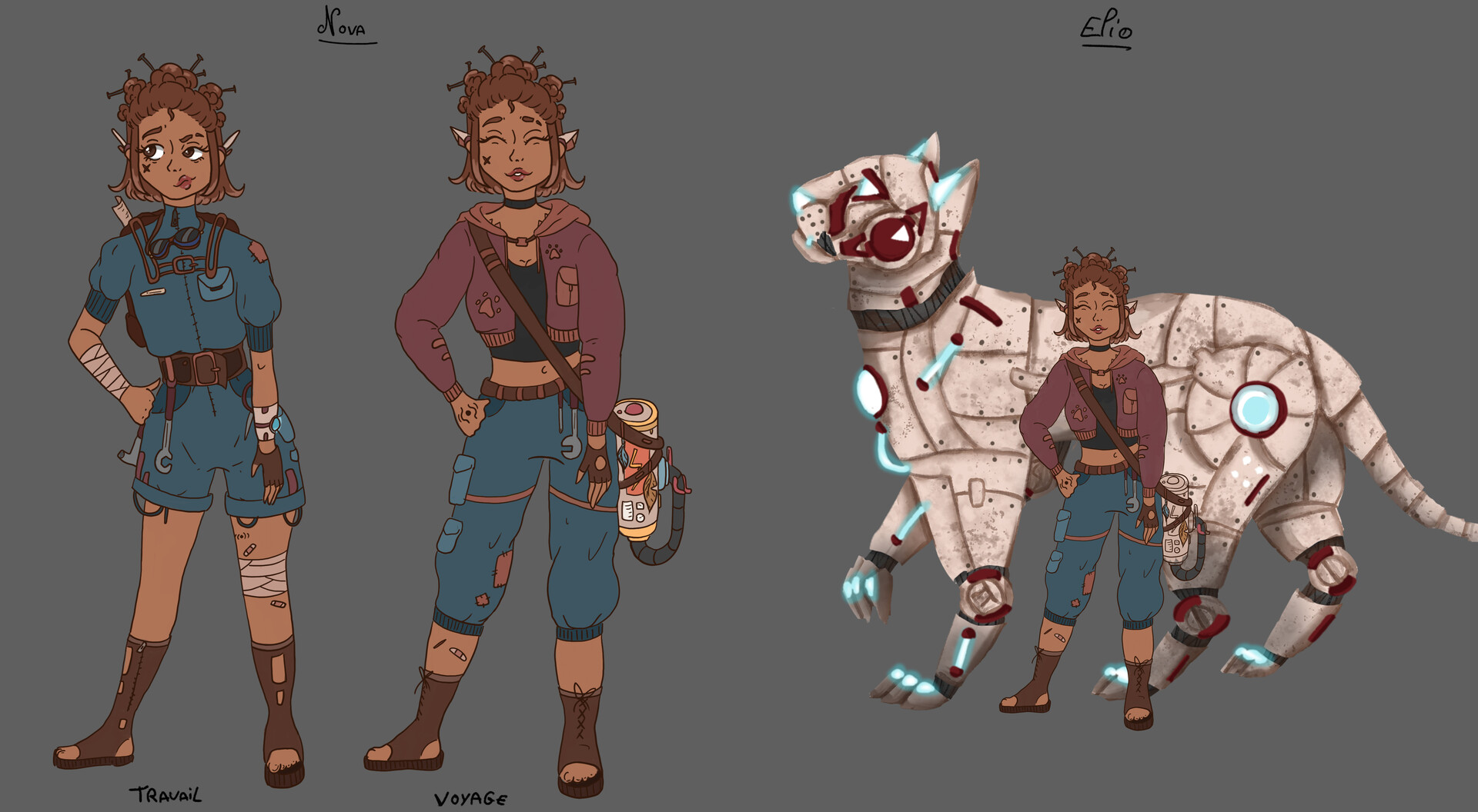 ArtStation - Chara design Nova