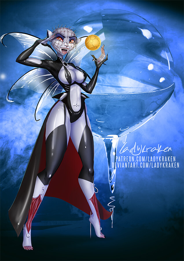 ArtStation - Capt Amelia Hellraiser Madness Fairy - Patreon Reward
