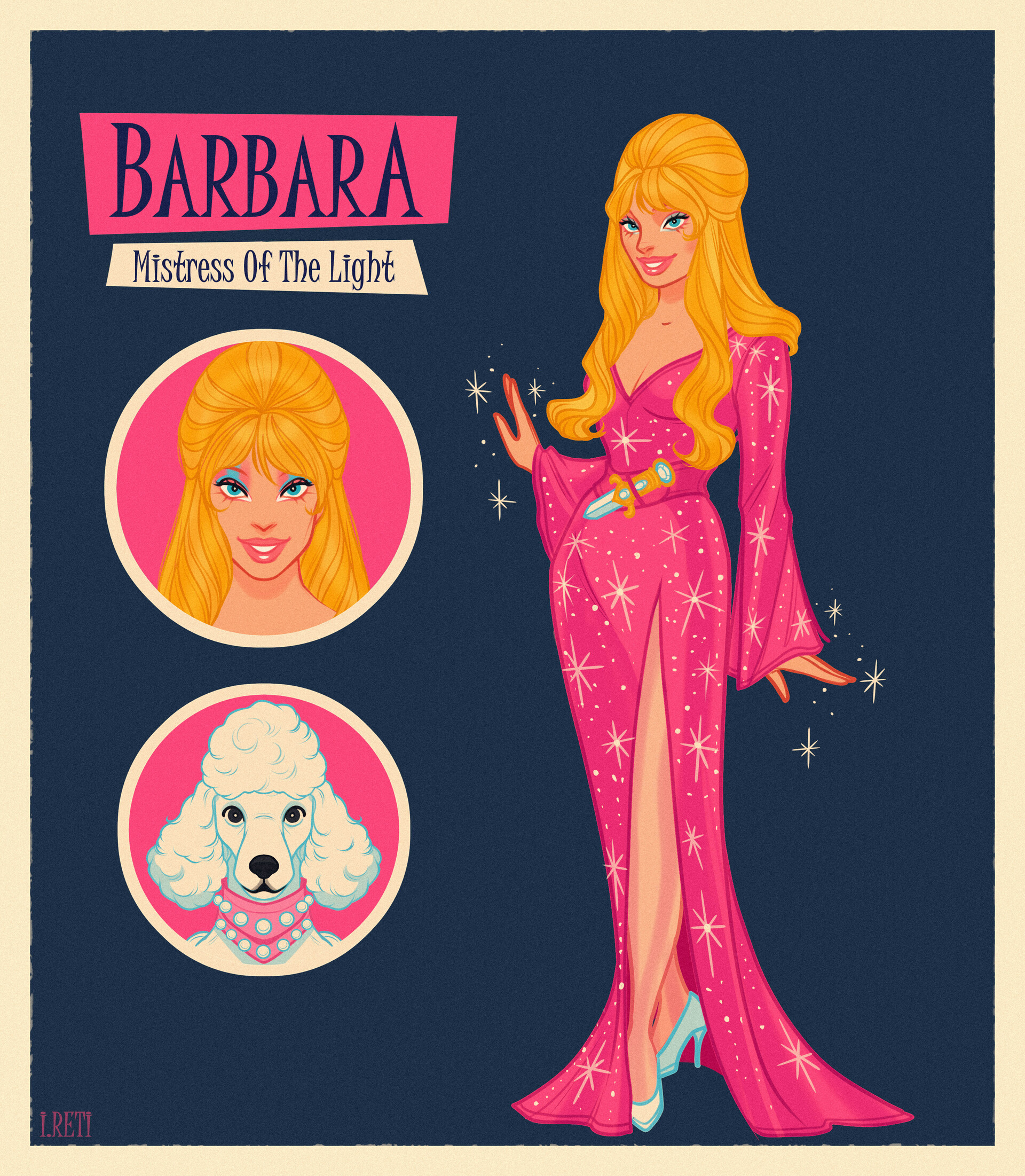 ArtStation - "Barbara, Mistress Of The Light"