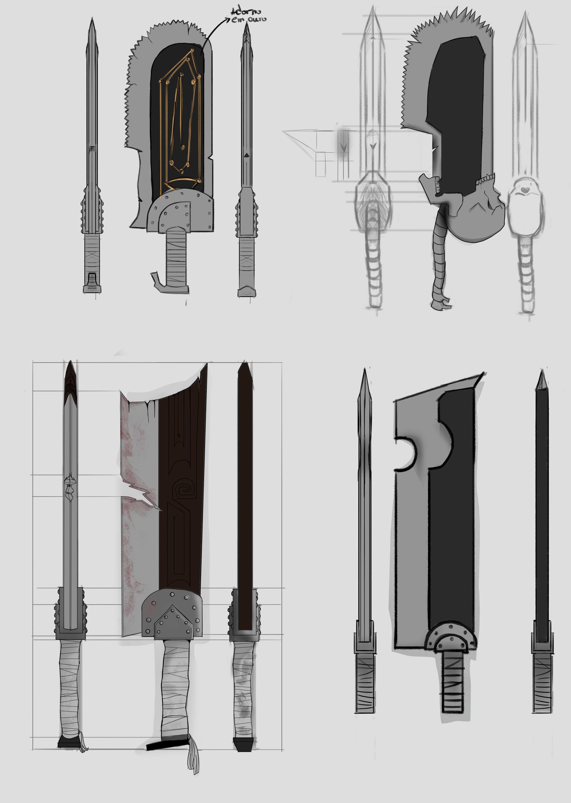ArtStation - Cartoon Sword