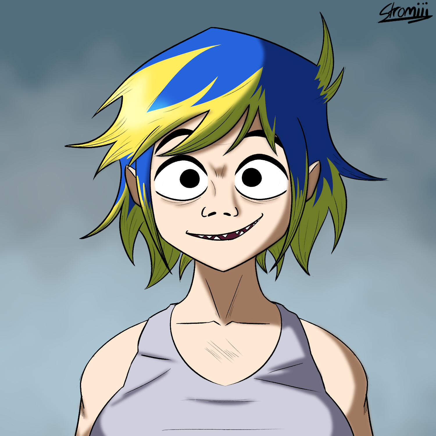 The Gorillaz Art Style