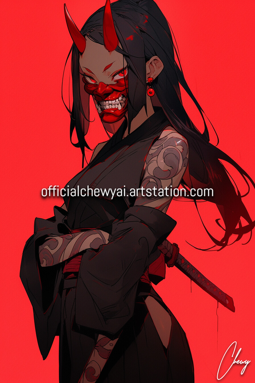 Chewy - Menpo Mask Girls