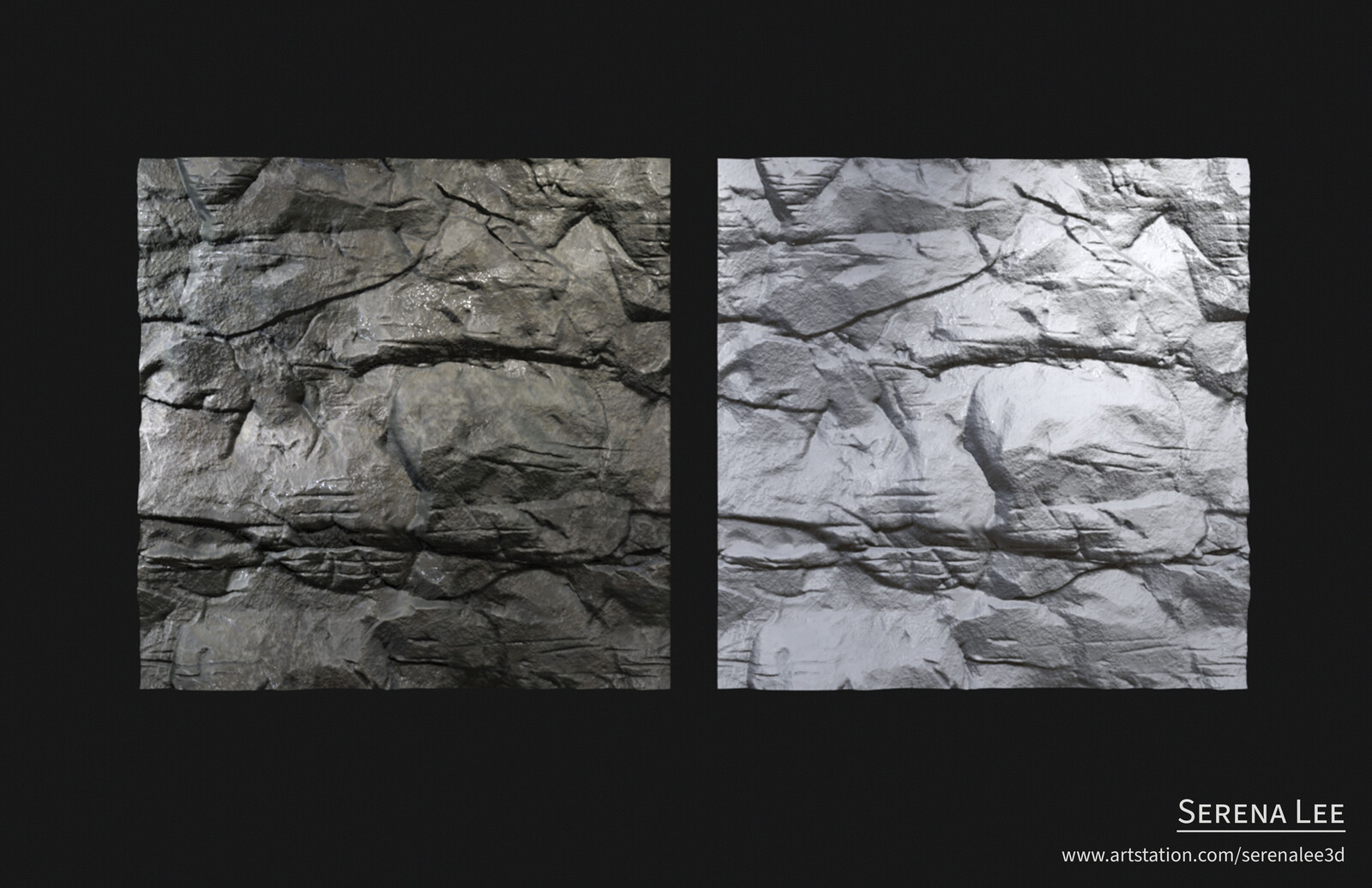 Serena Lee - Tileable Rock Texture