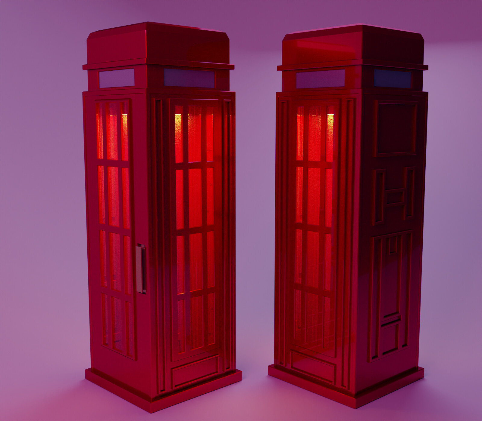 ArtStation - Daily Item | Telephone Box