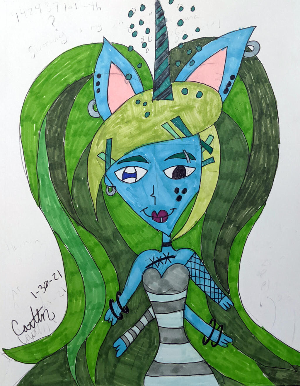 ArtStation - Swamp cat