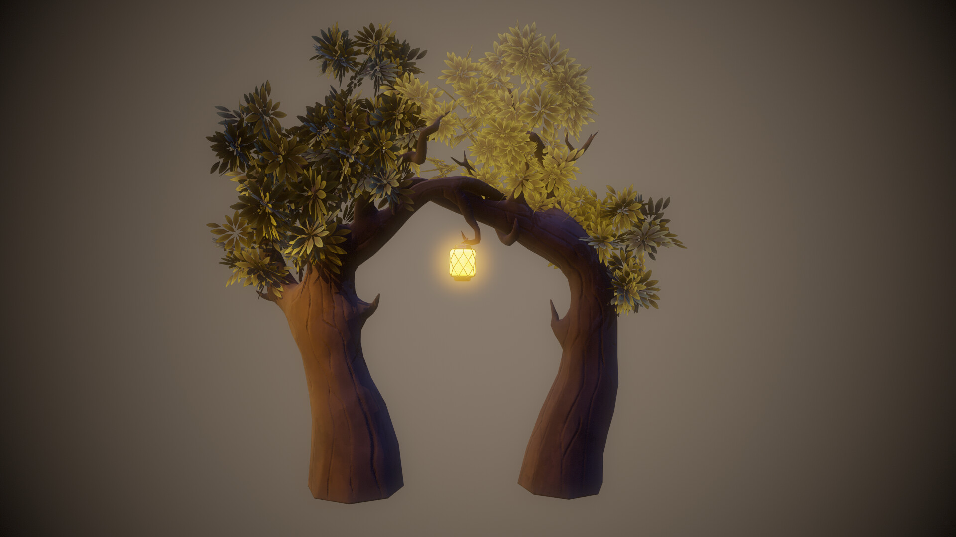 ArtStation - Tree Entrance