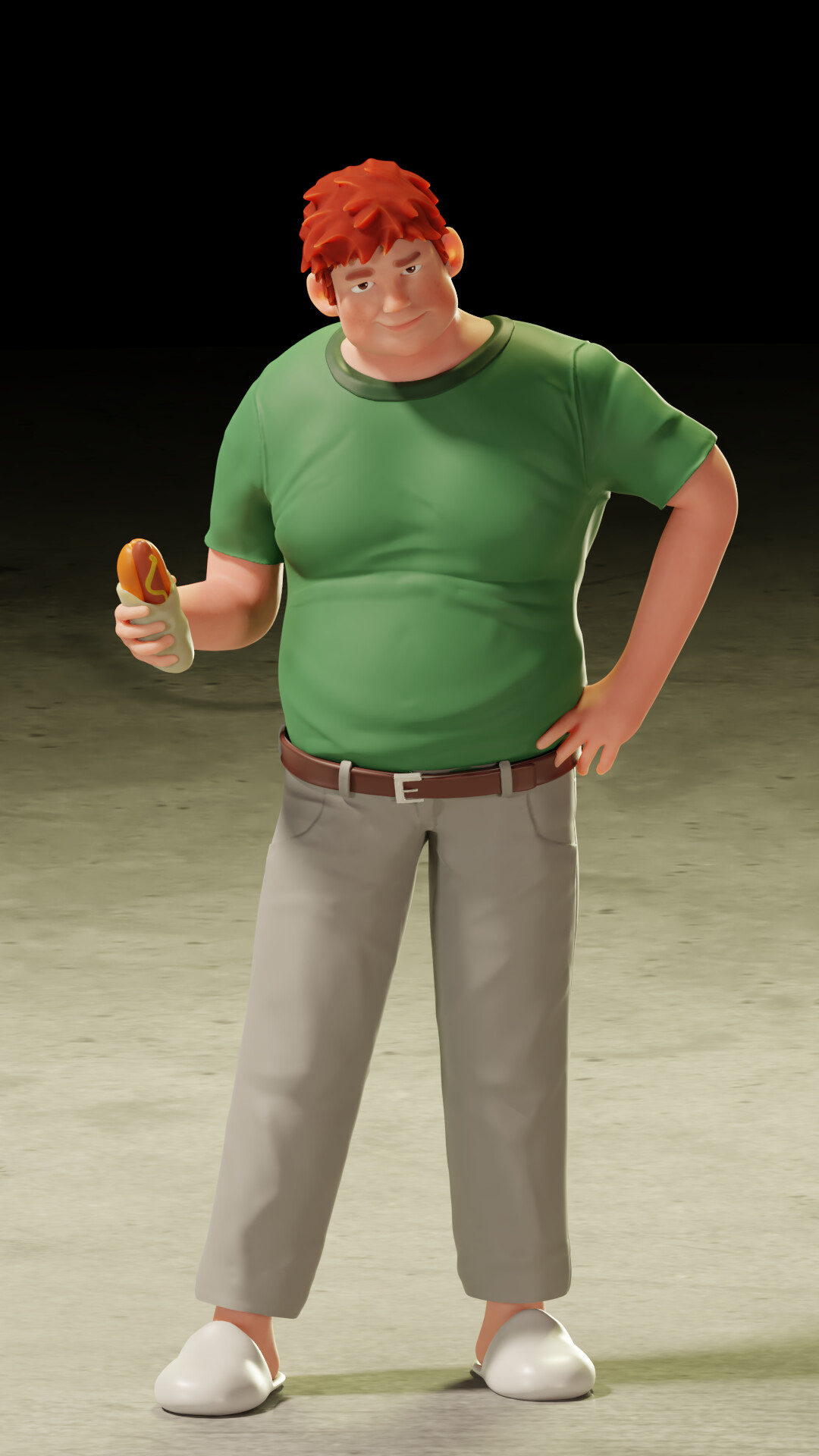 ArtStation - fat guy