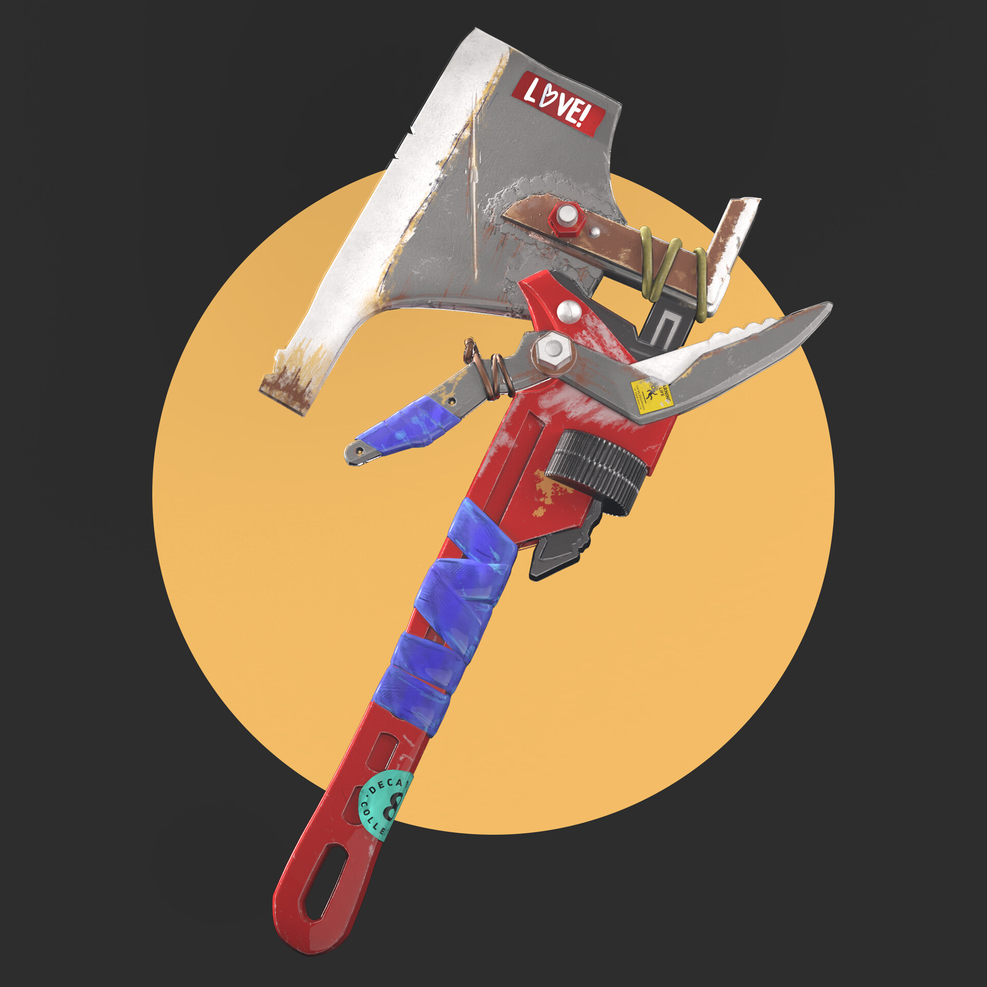 ArtStation - ORDINARY FIRE AXE