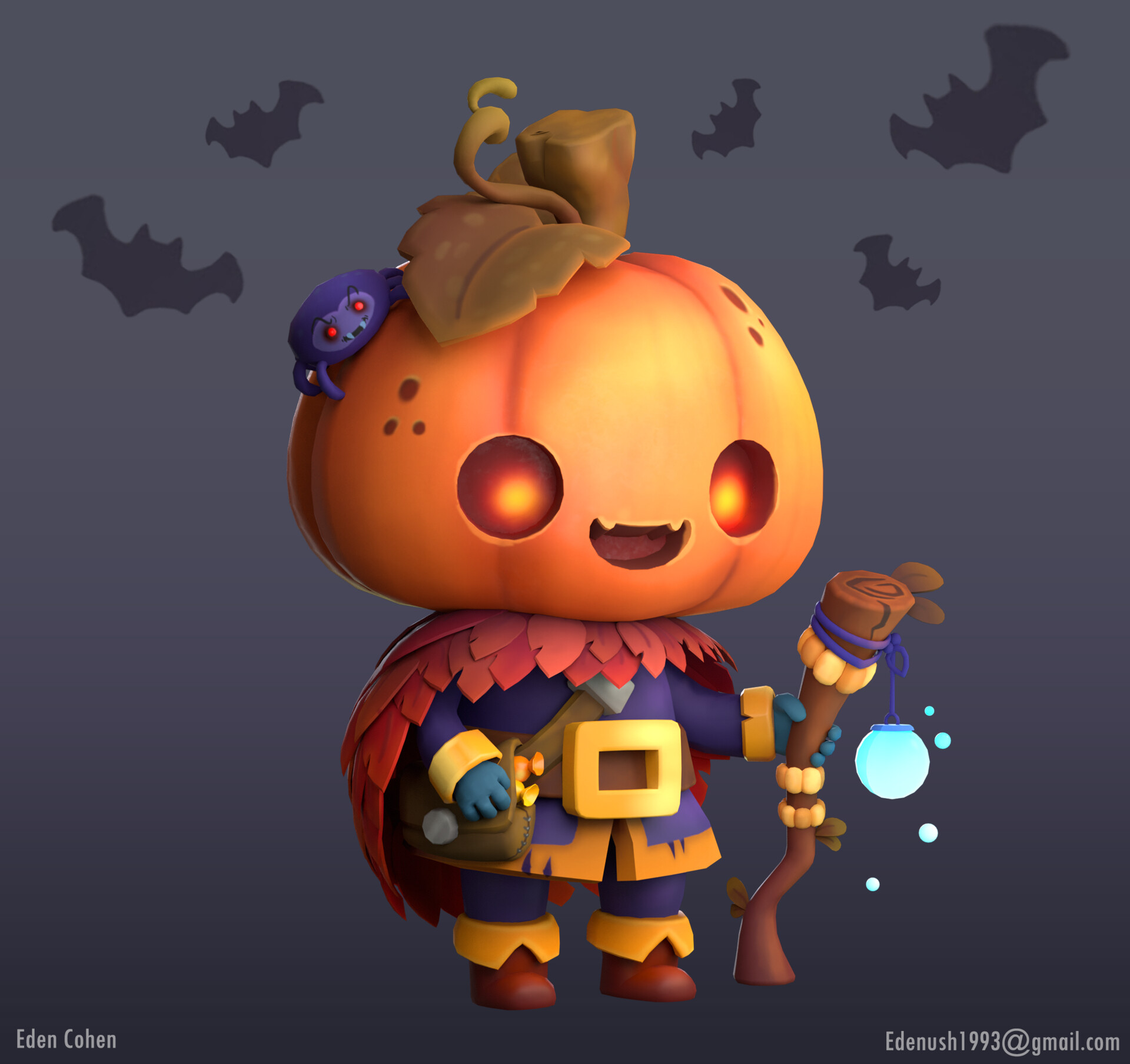 ArtStation - Pumpkin Boy