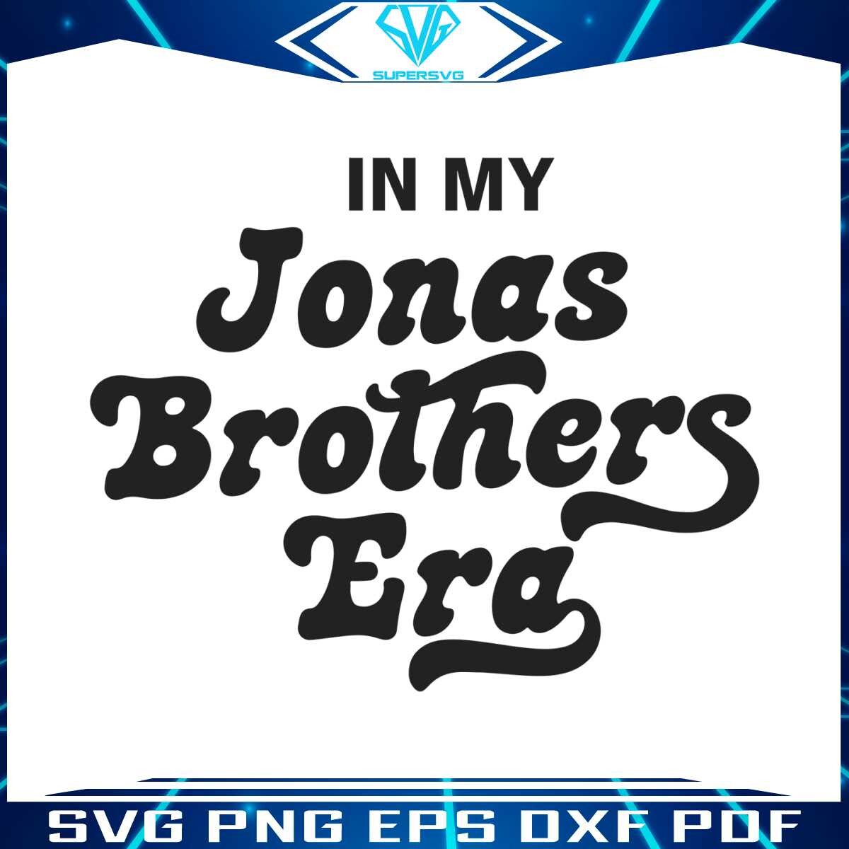 ArtStation - In My Jonas Brothers Era The Album Tour Svg Graphic Design ...