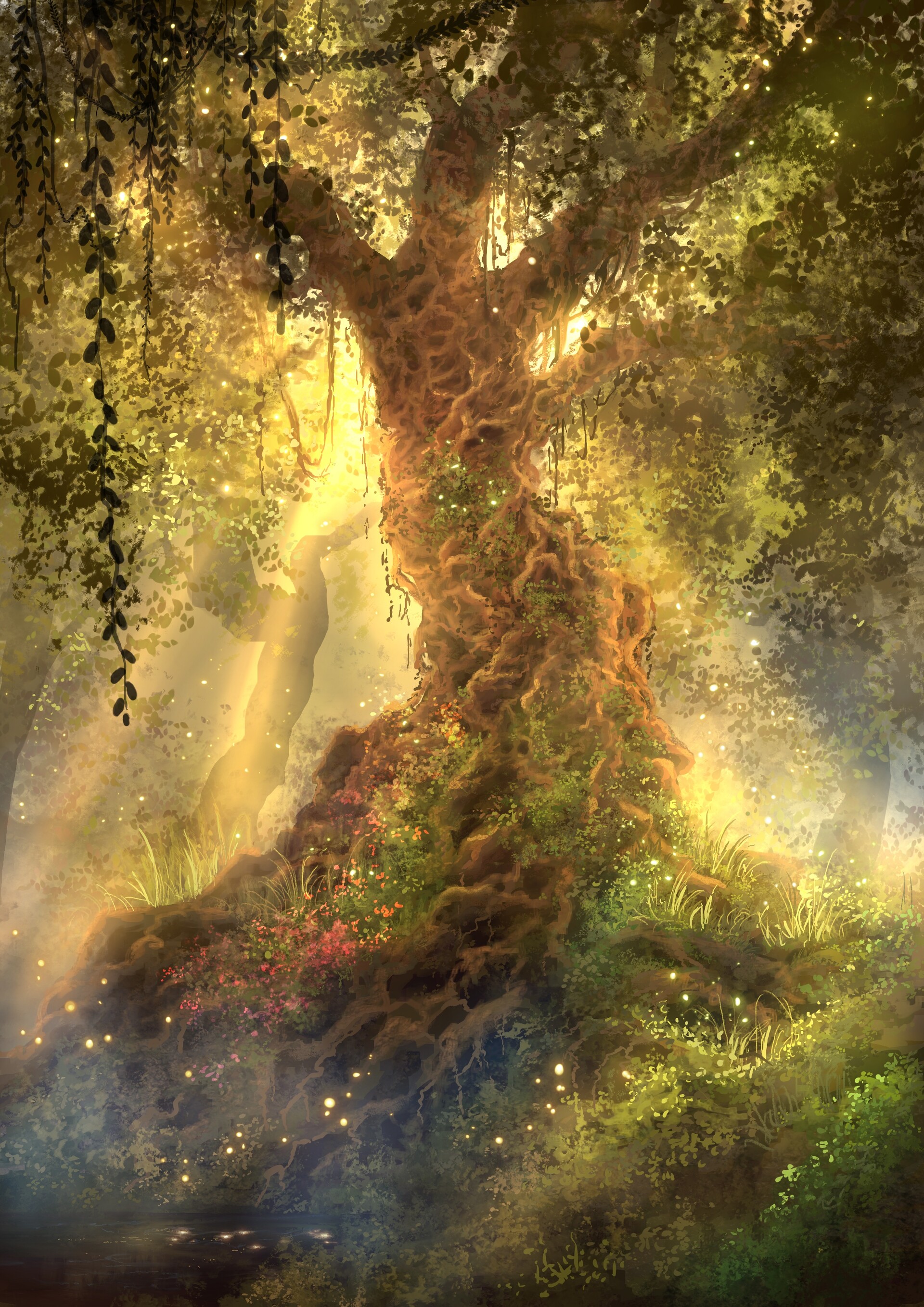 ArtStation - Ancient Tree