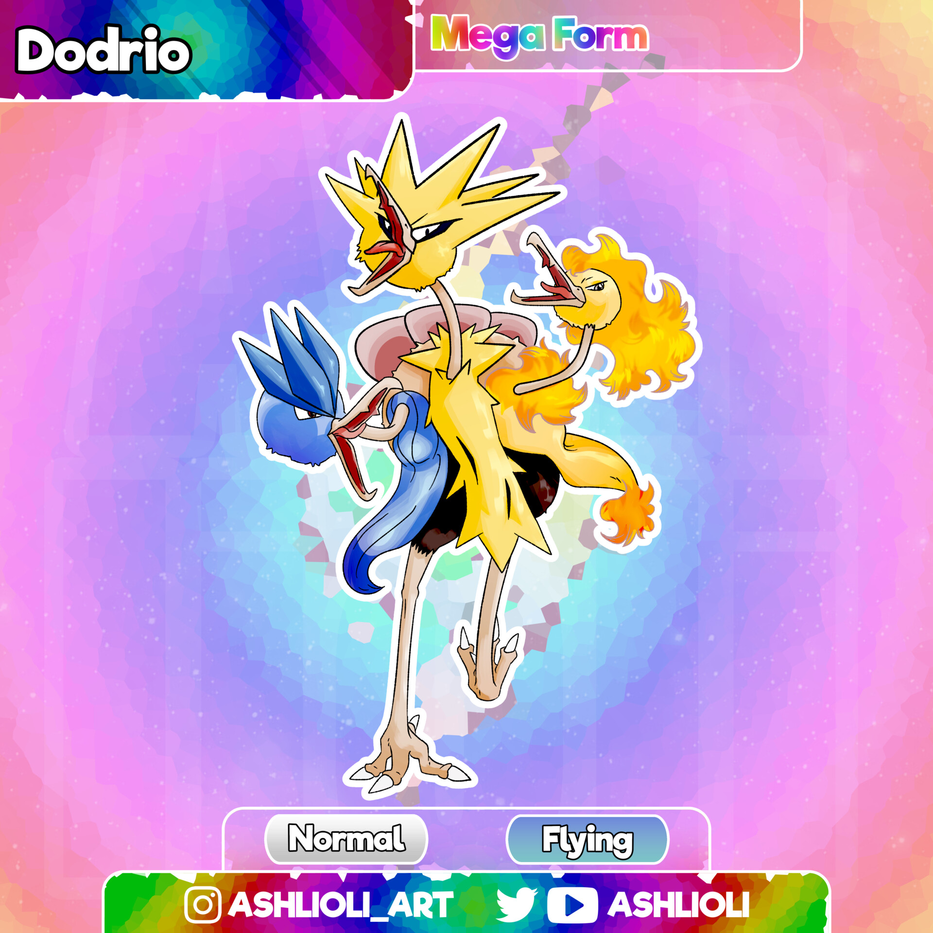 Pokemon Mega Evolution Zapdos