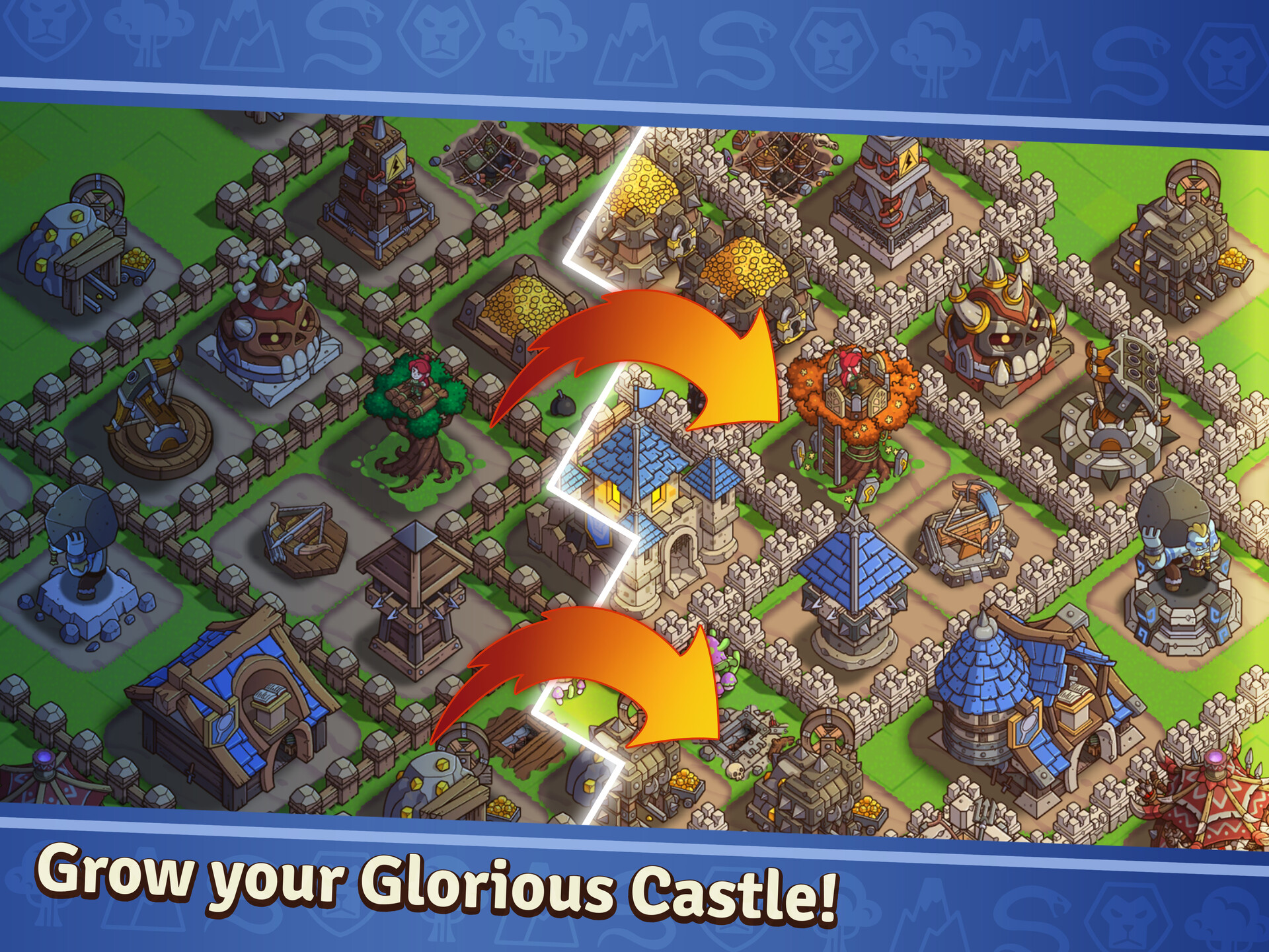 ArtStation - App Screen for the Battle For Toria Game