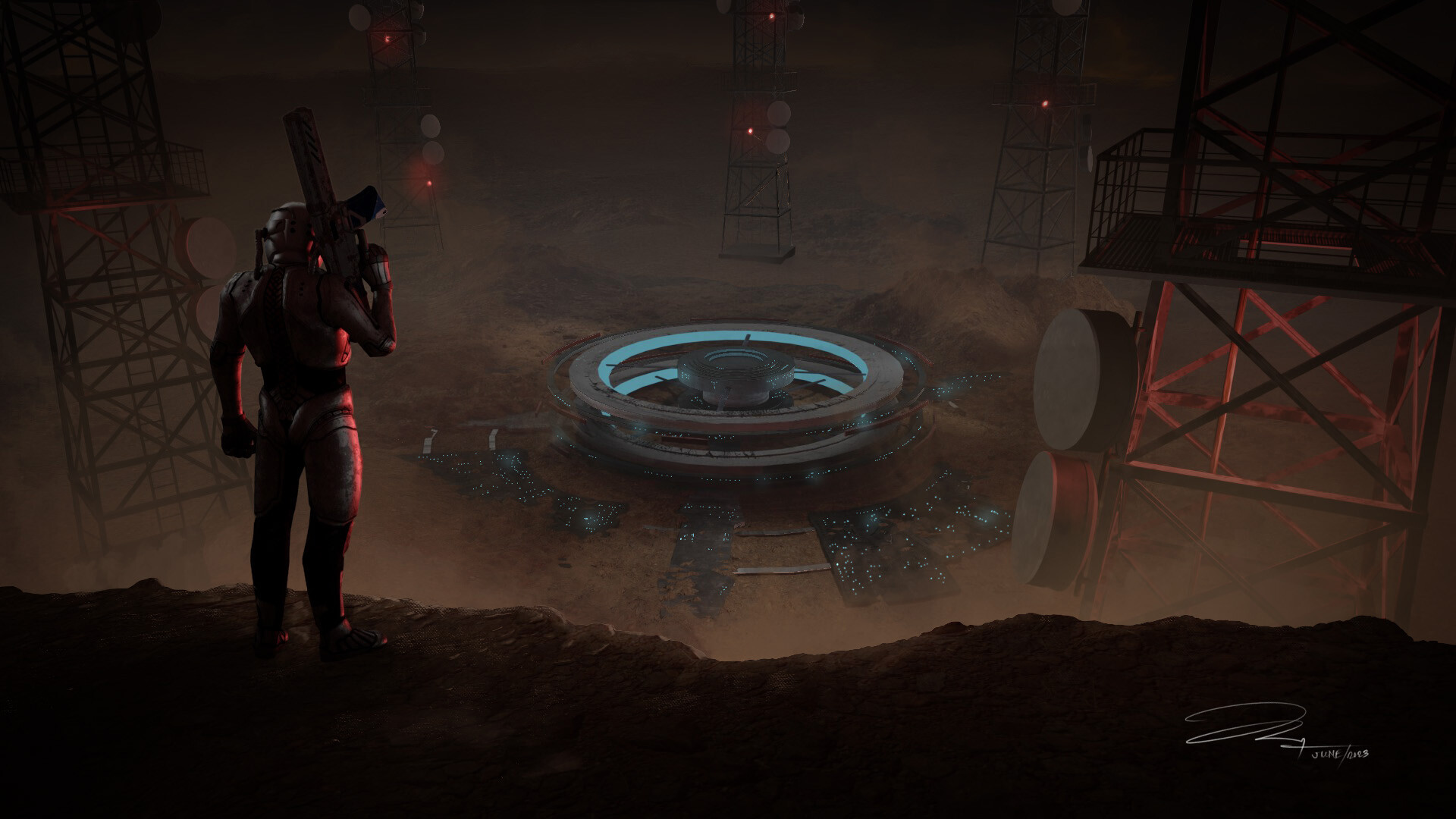 ArtStation - Alien Space Station