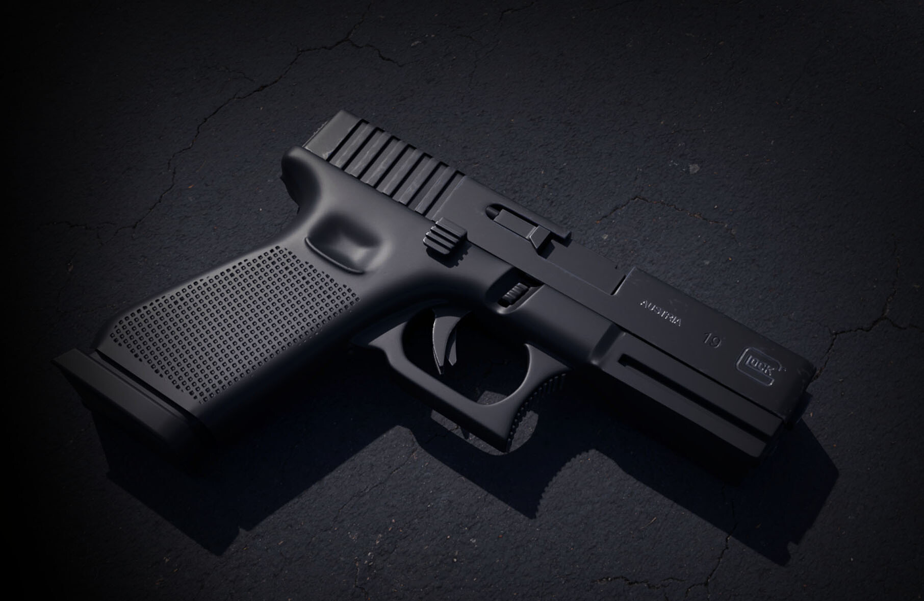 ArtStation - Hand Gun - Glock m19