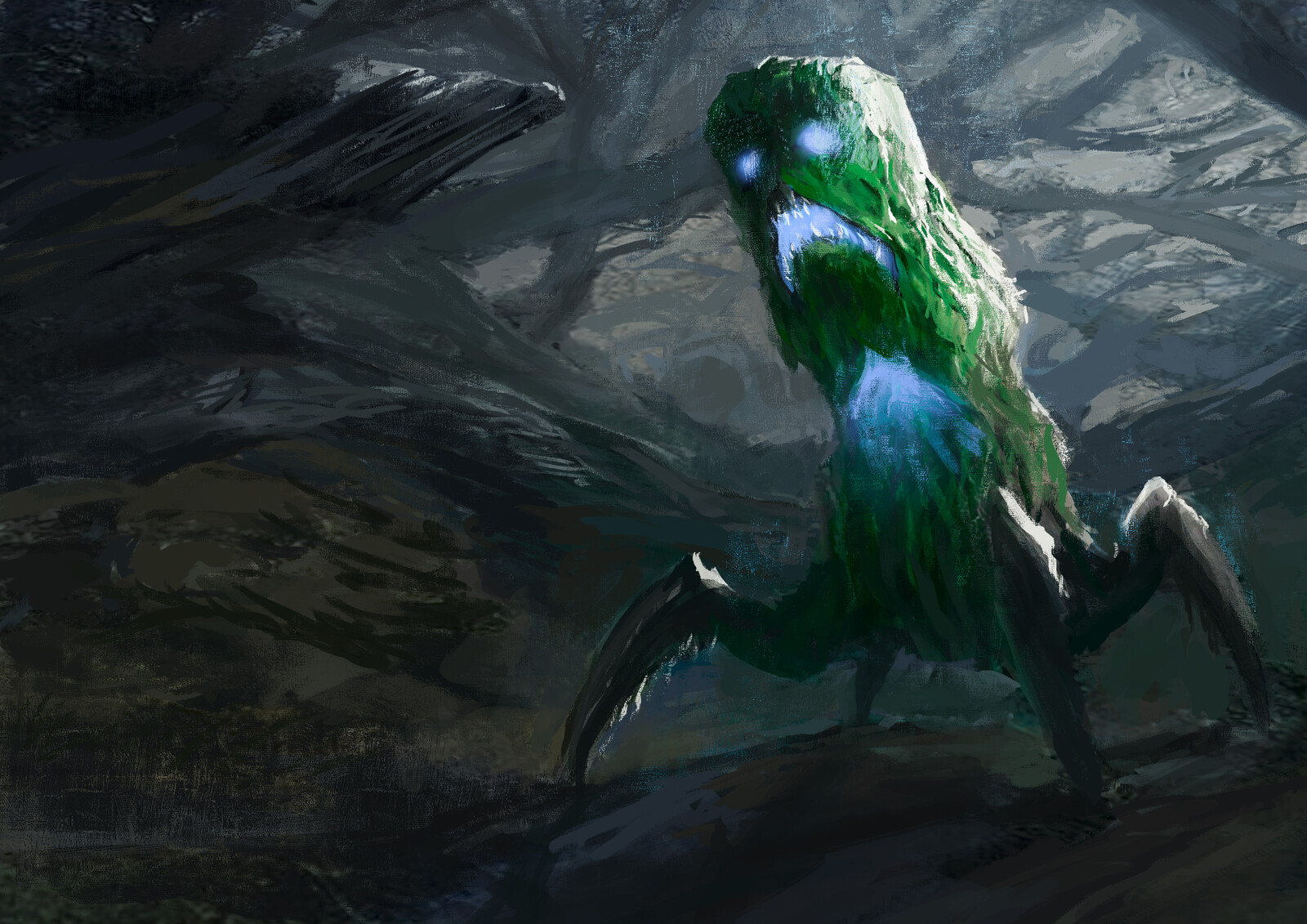 Juho Huttunen - Minecraft Creeper in Dark Souls