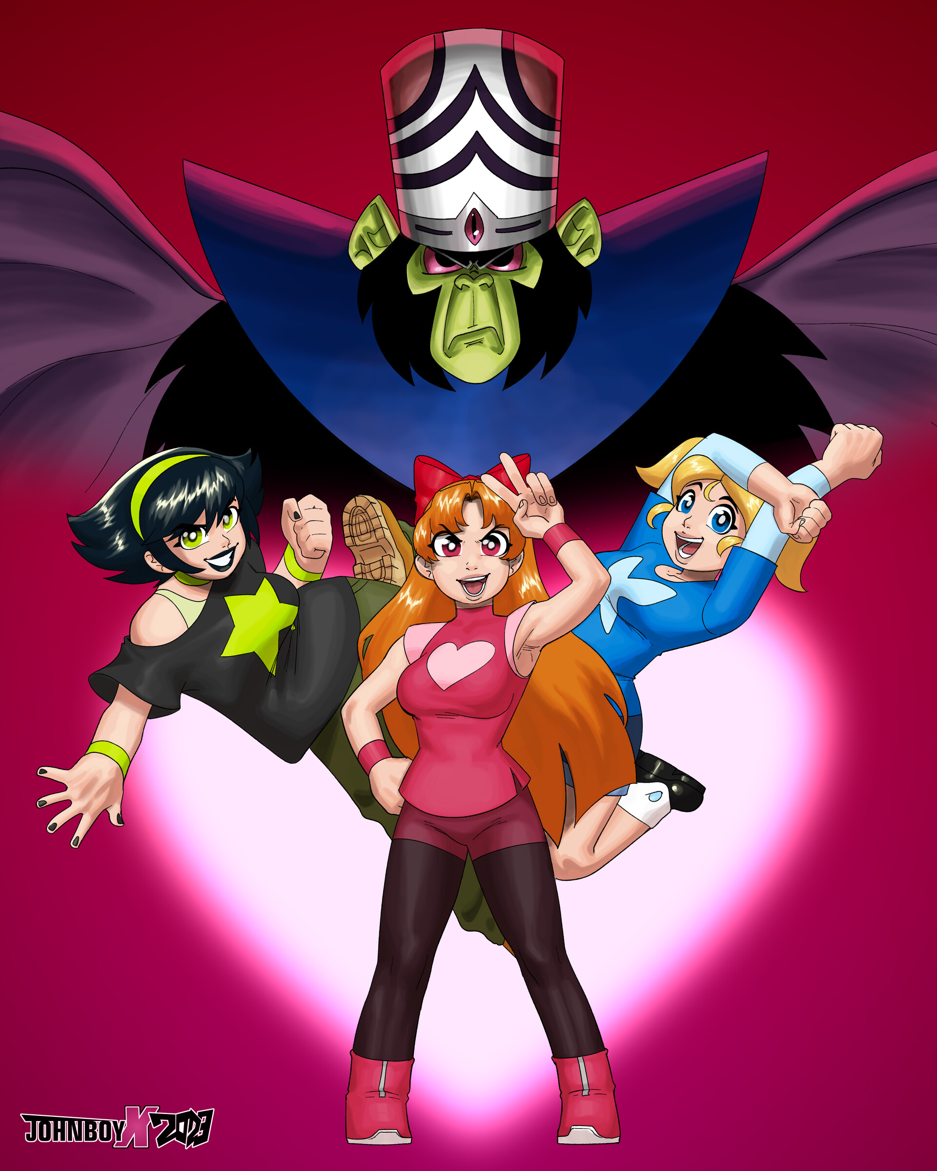 ArtStation - Powerpuff Girls MaXimum
