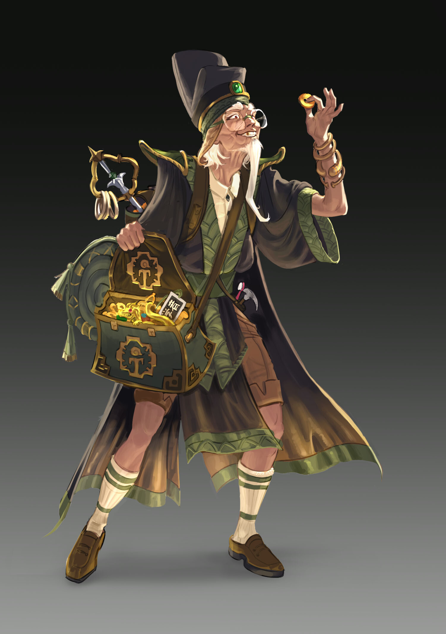 ArtStation - Bo Cai, Back and Forth Challenge