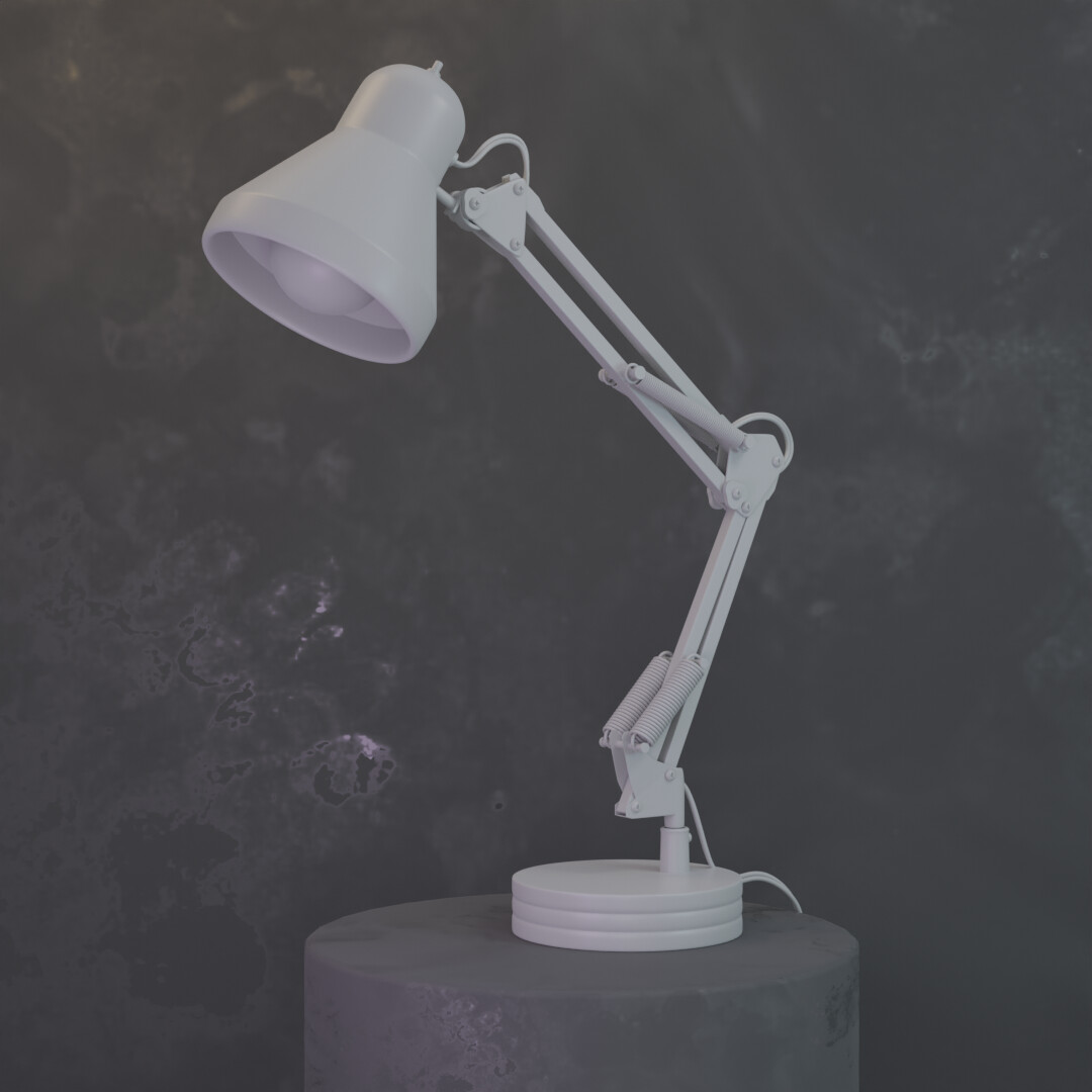 ArtStation - CG Cookie (Let's Build It) Desk Lamp