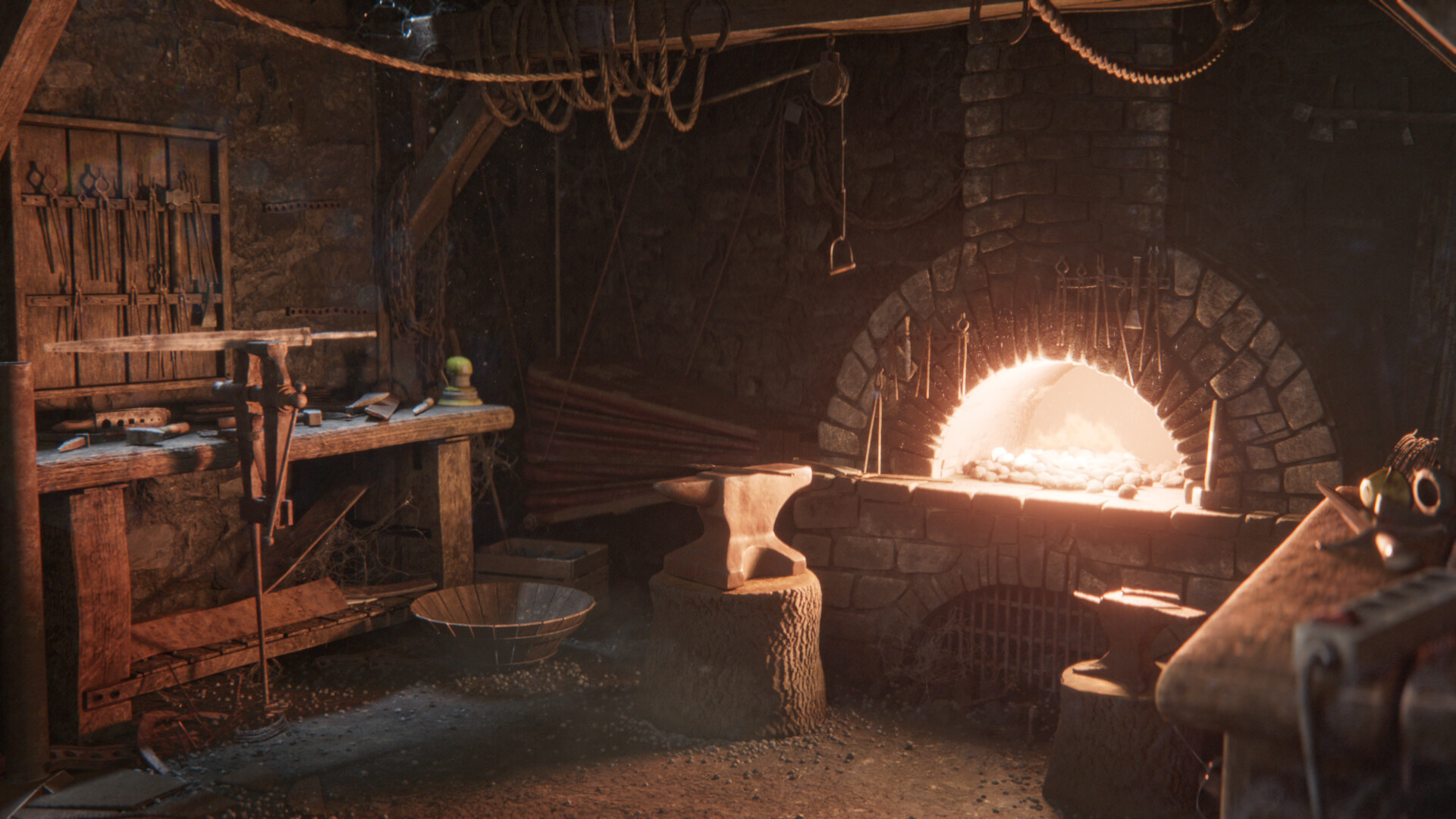 ArtStation - Blacksmith workshop