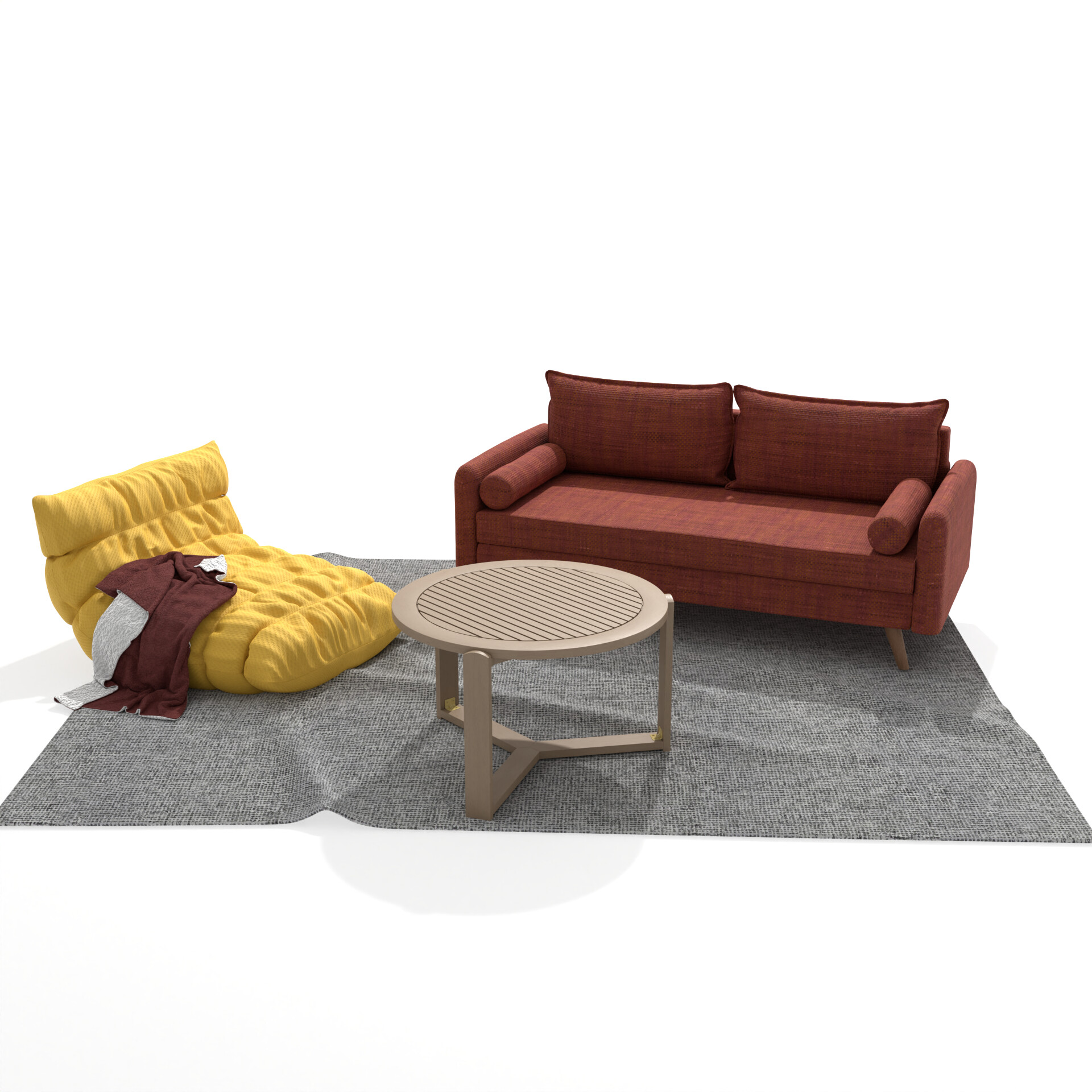 ArtStation - Living Room Props