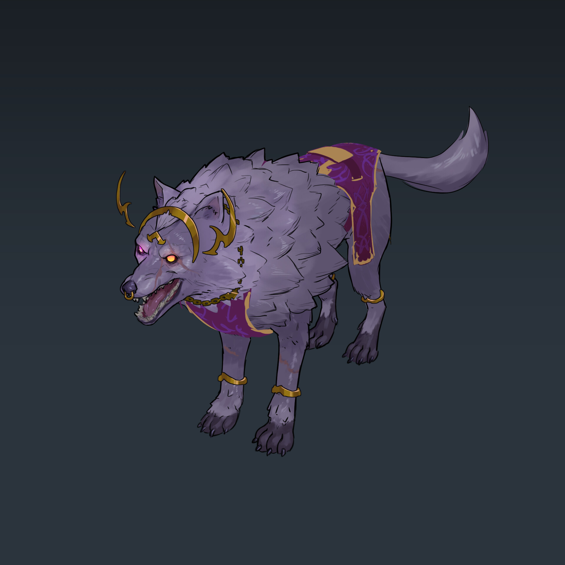 ArtStation - ToM: Garmr design
