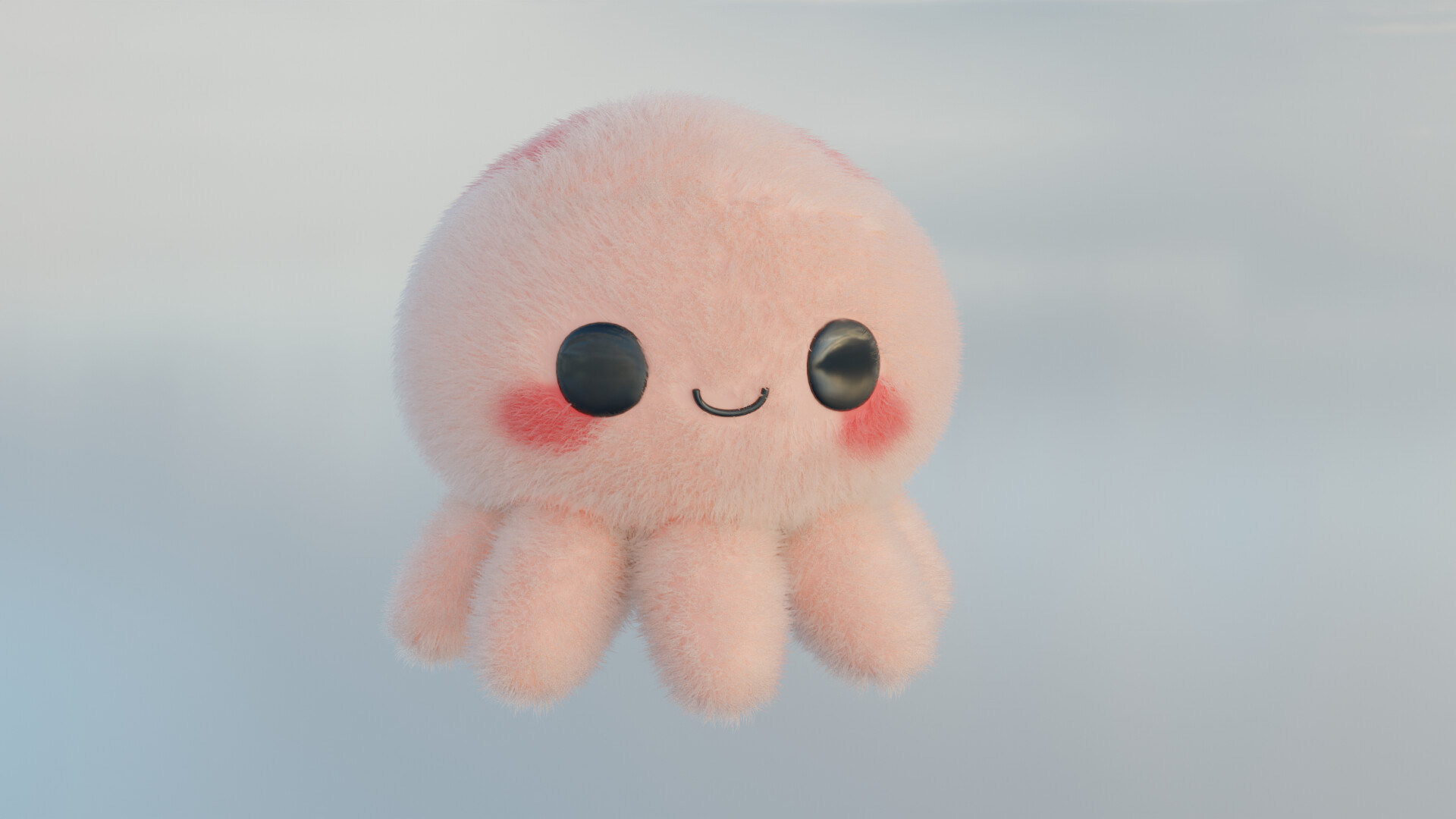 ArtStation - Fluffy Octopus