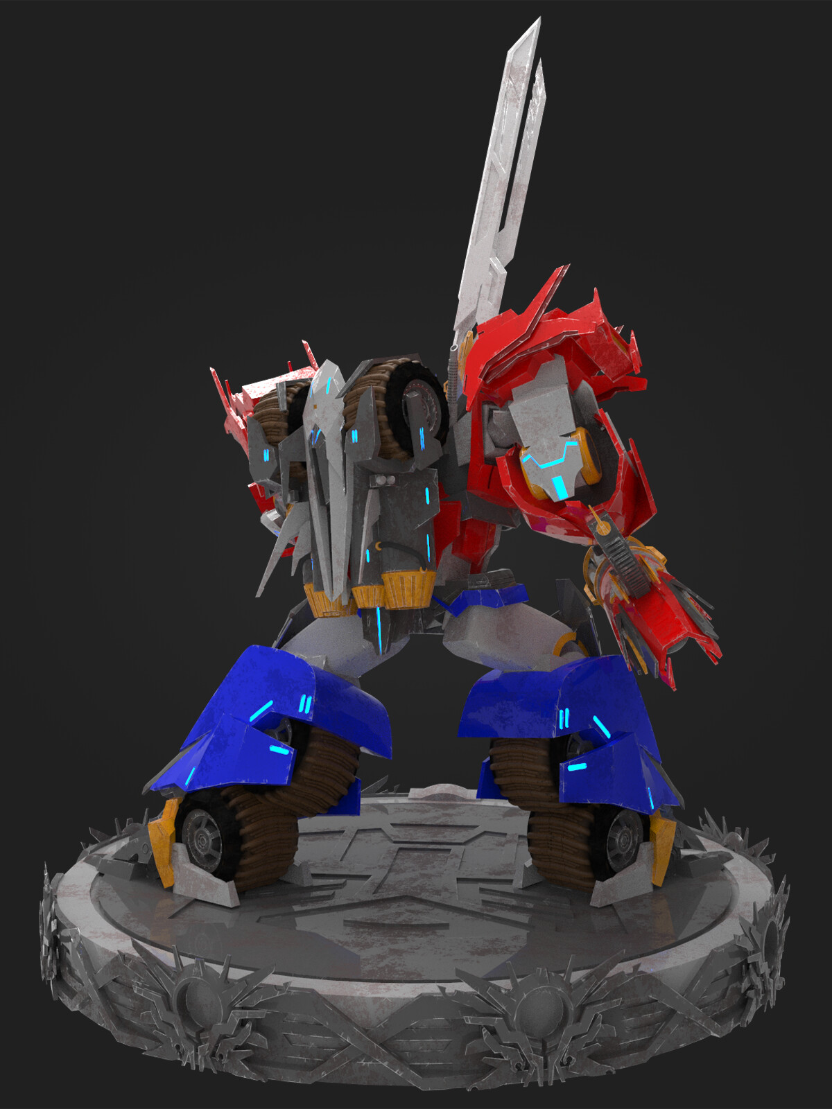 ArtStation Transformers Prime Beast Hunters Optimus Prime, 58% OFF