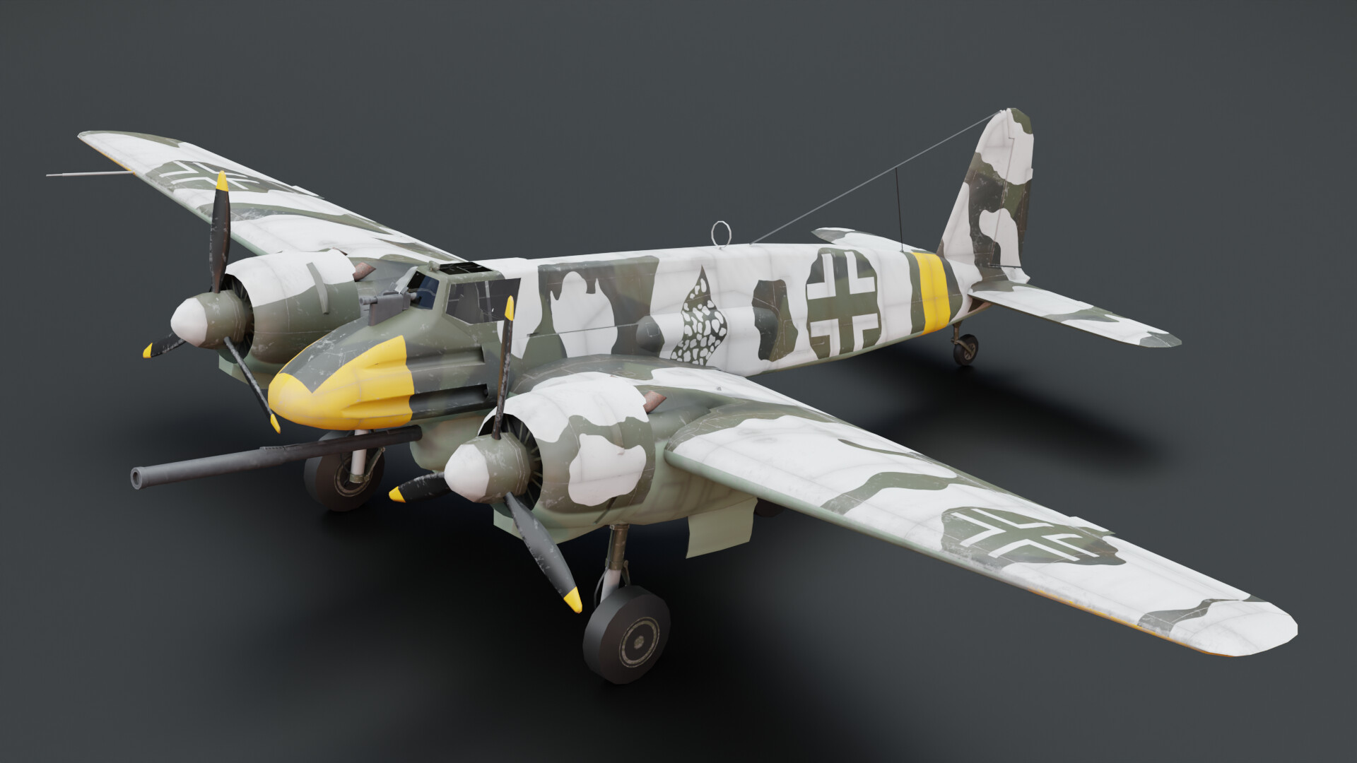 ArtStation - Henschel Hs-129 B-2