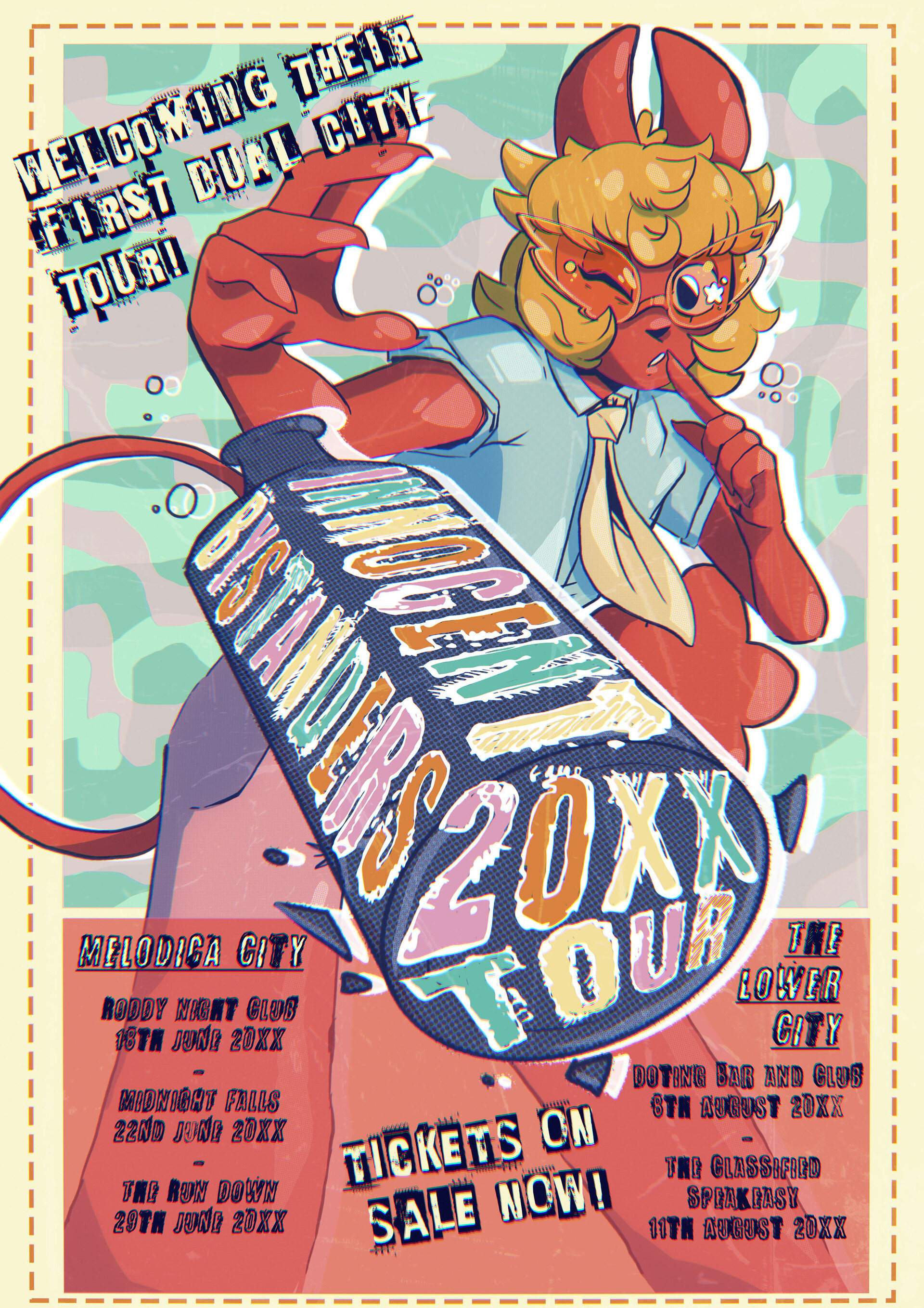 ArtStation - Innocent Bystanders Tour 20XX