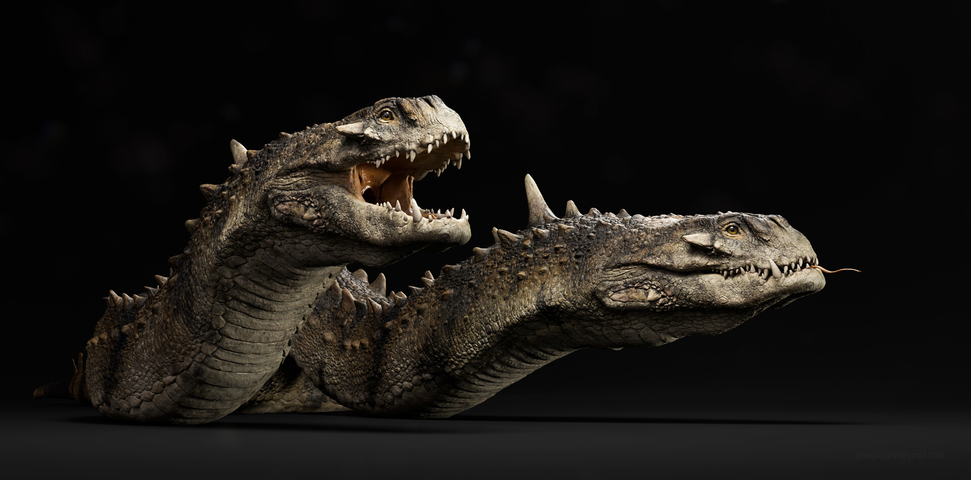 ArtStation - Swamp wyrm