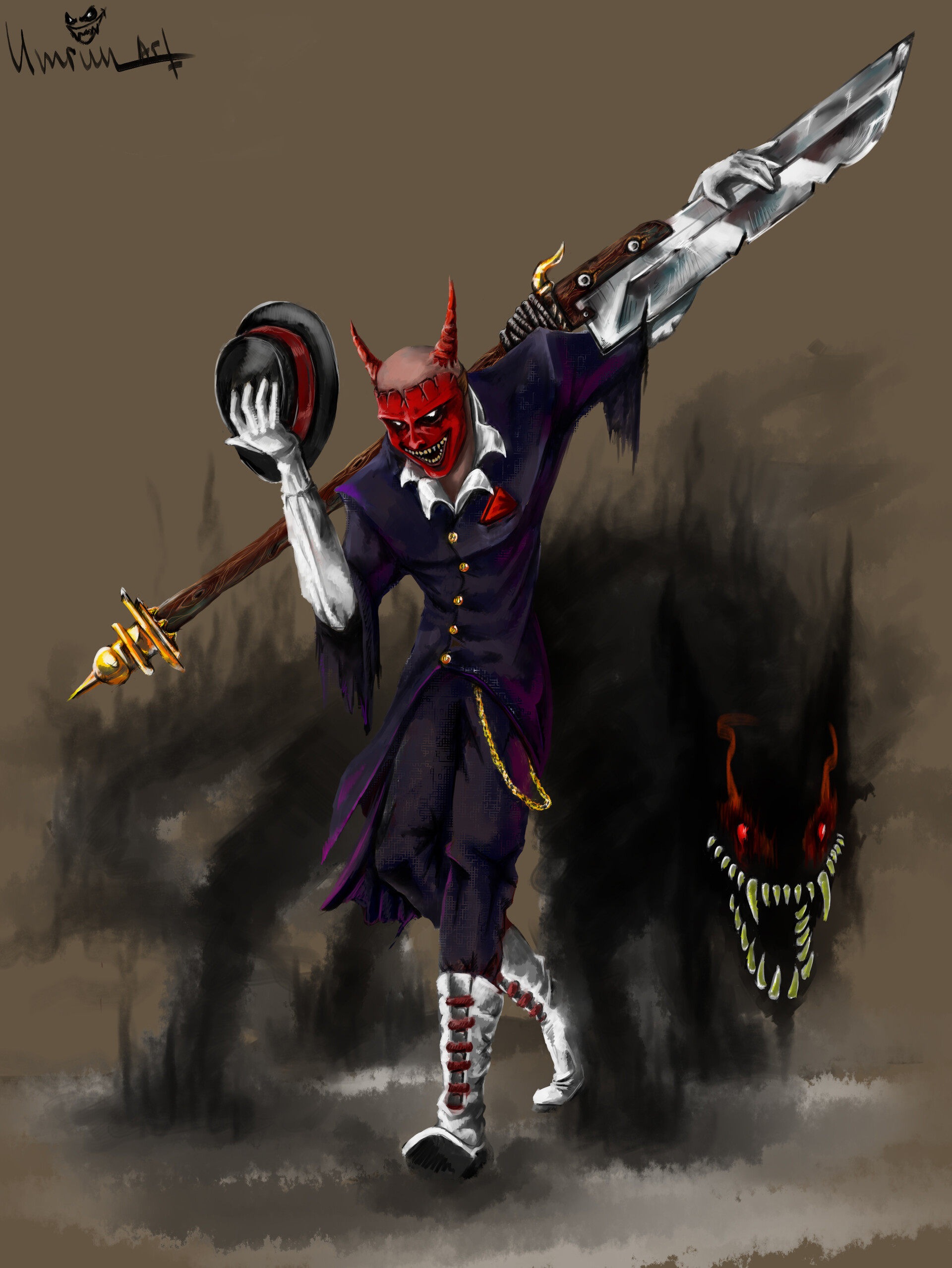 ArtStation - Sai art 'my demon'