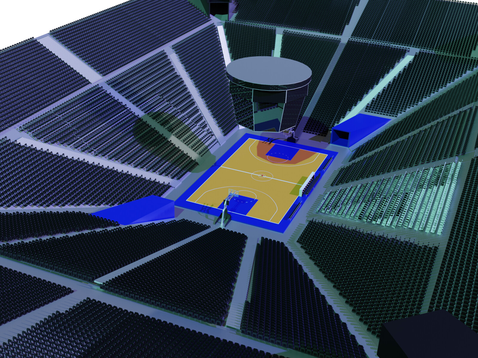 Minecraft Basketball Court Dimensions
