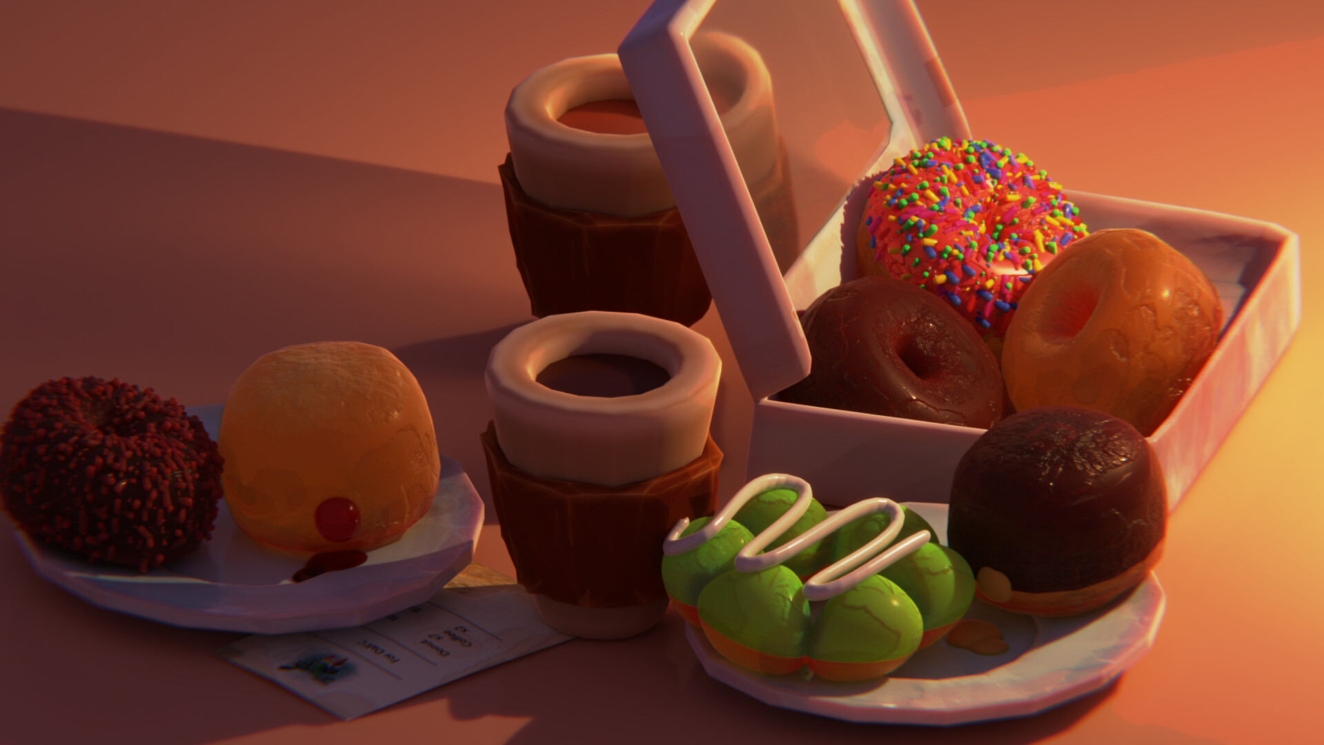 ArtStation - Stylized Food