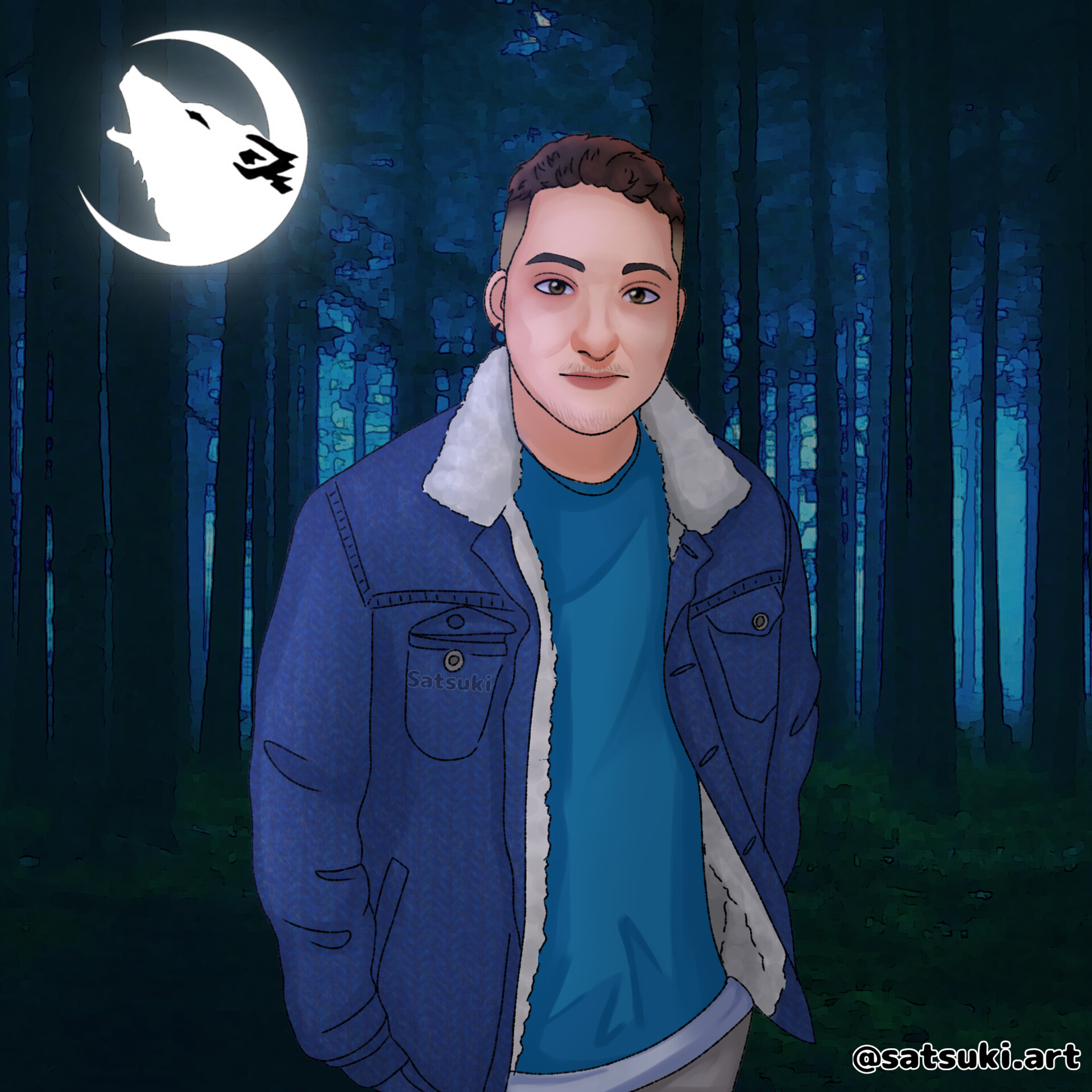 ArtStation - This is a commission in semi-realistic style