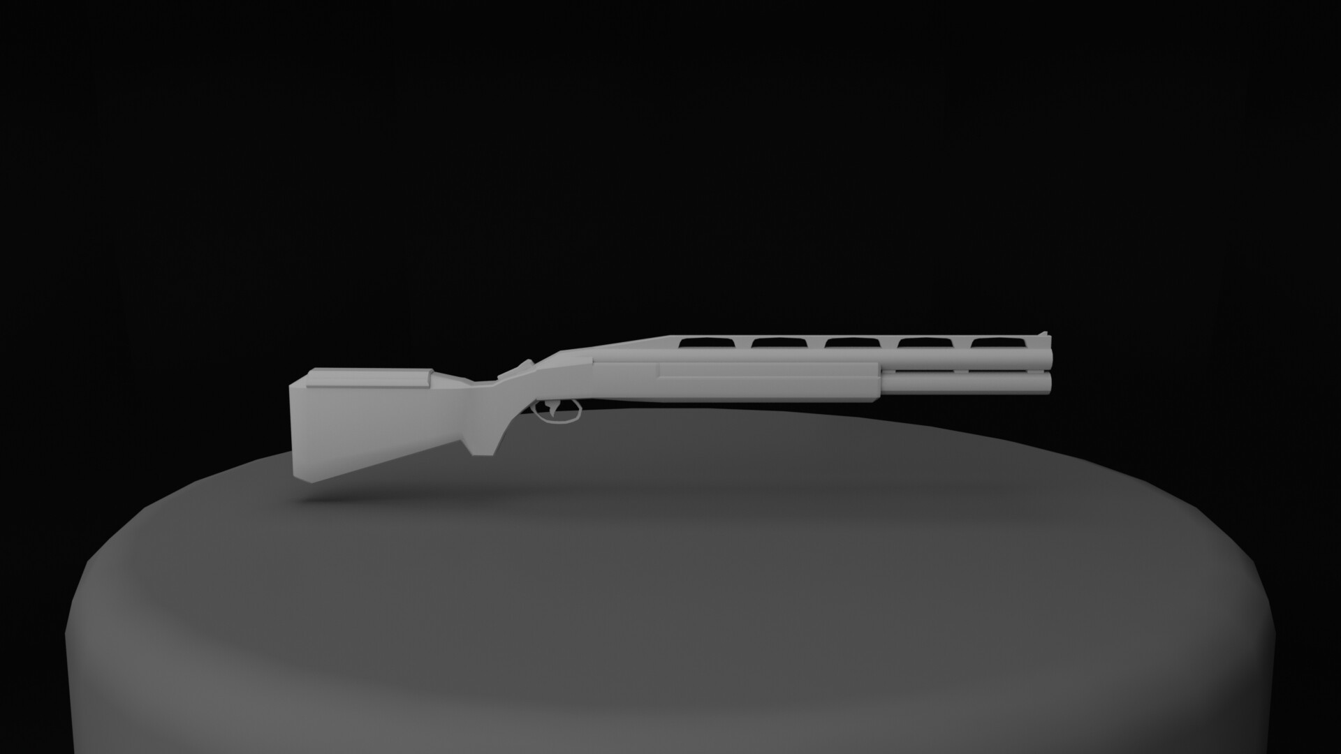 ArtStation - Double Barrel (Olympia) 3D Model