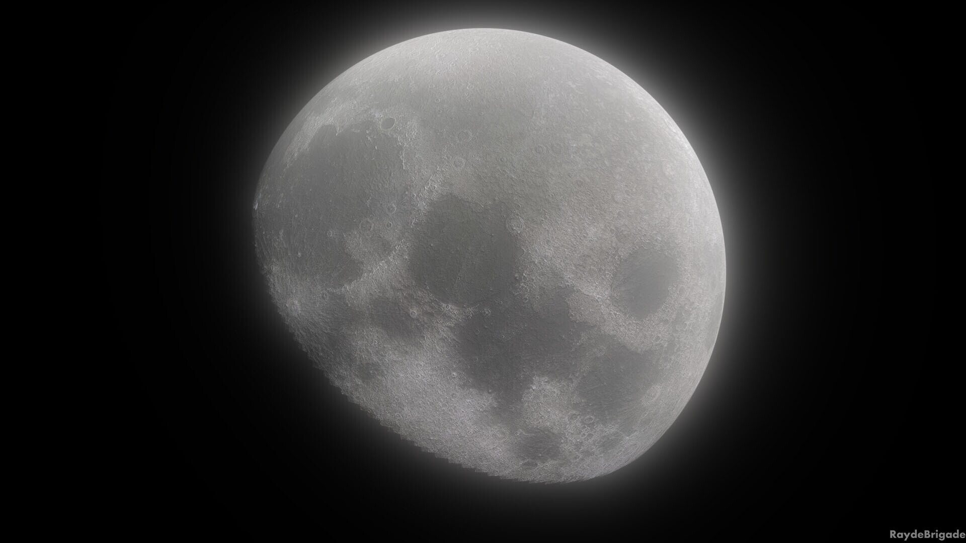 ArtStation - Realistic Moon