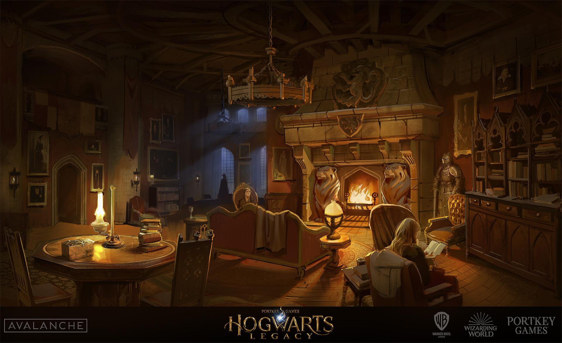 ArtStation - Griffyndor Common Room for Hogwarts Legacy